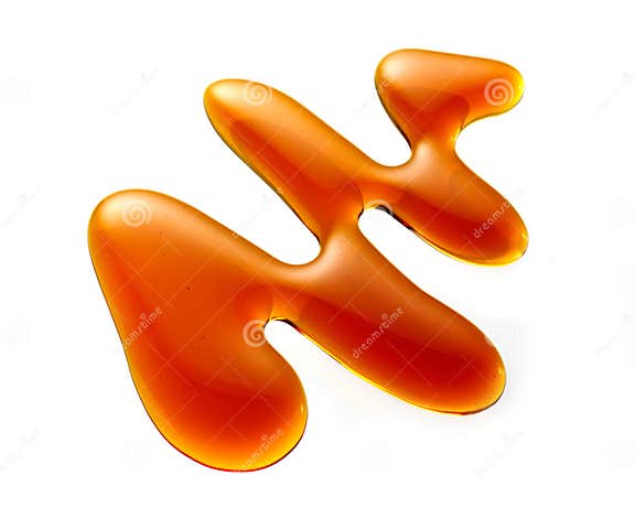 Bruine suikerstroop stock afbeelding. Image of voedsel - 43352453