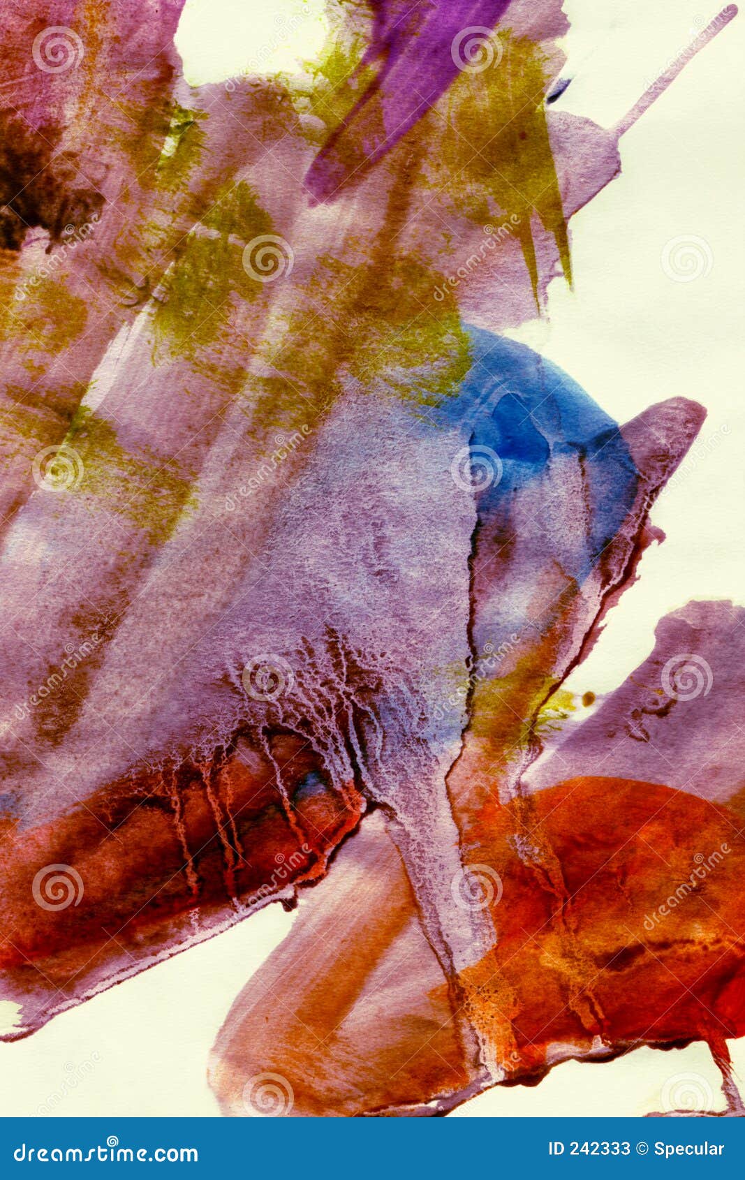 Bruised Watercolour Grunge Painting Stock Illustration - Illustration ...