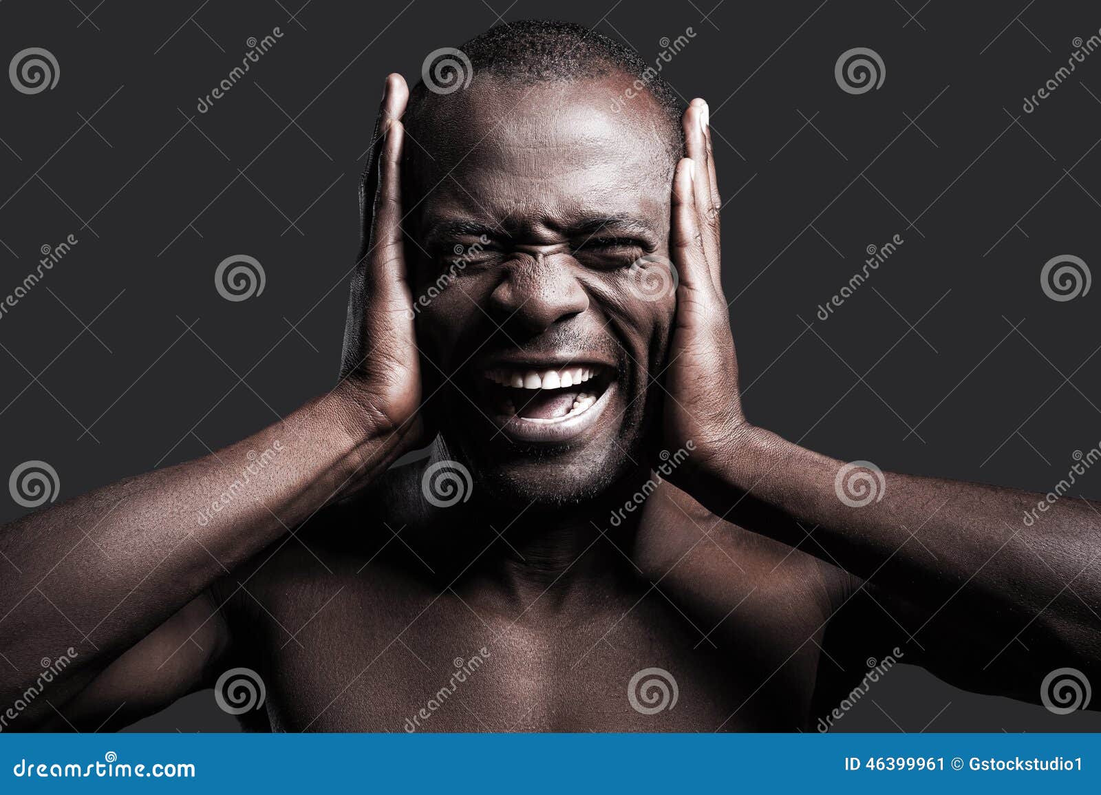 Bruit trop bruyant image stock. Image du colère, attrayant - 46399961