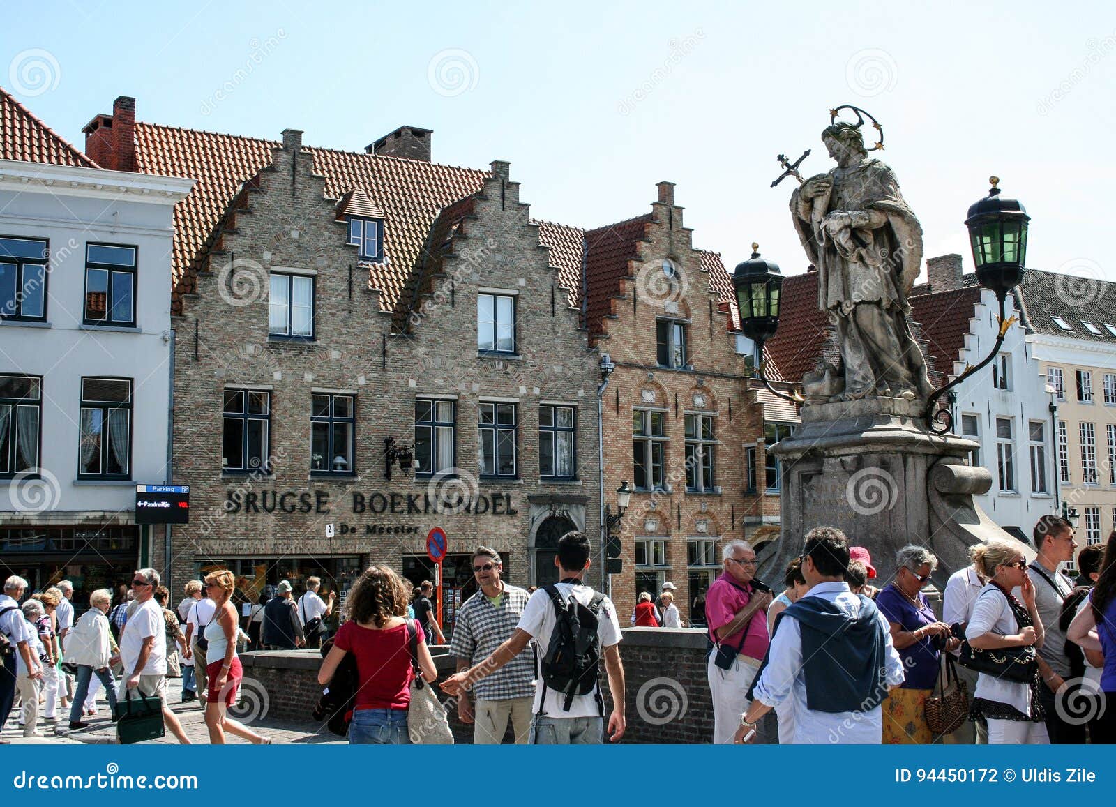 Brujas Francia fotografía editorial. Imagen de ladrillo - 94450172