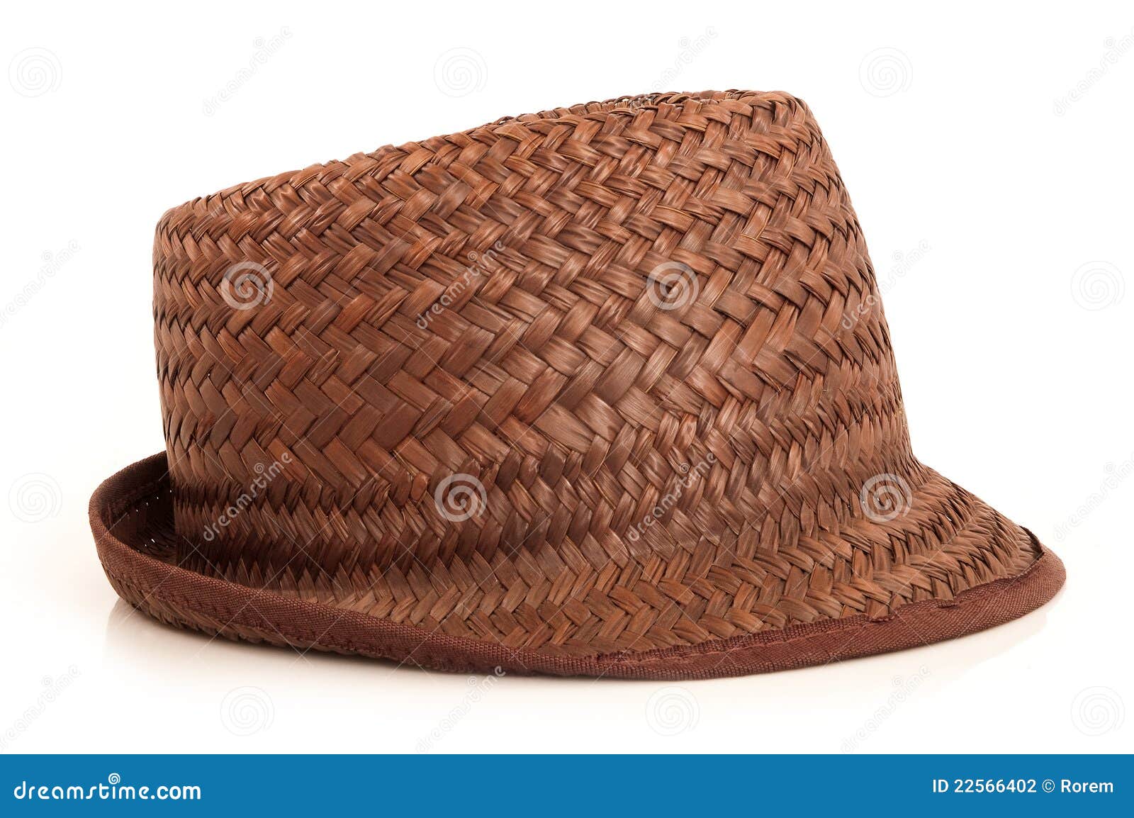 Brun hatt arkivfoto. Bild av objekt, medf8ort, hatt, mode - 22566402