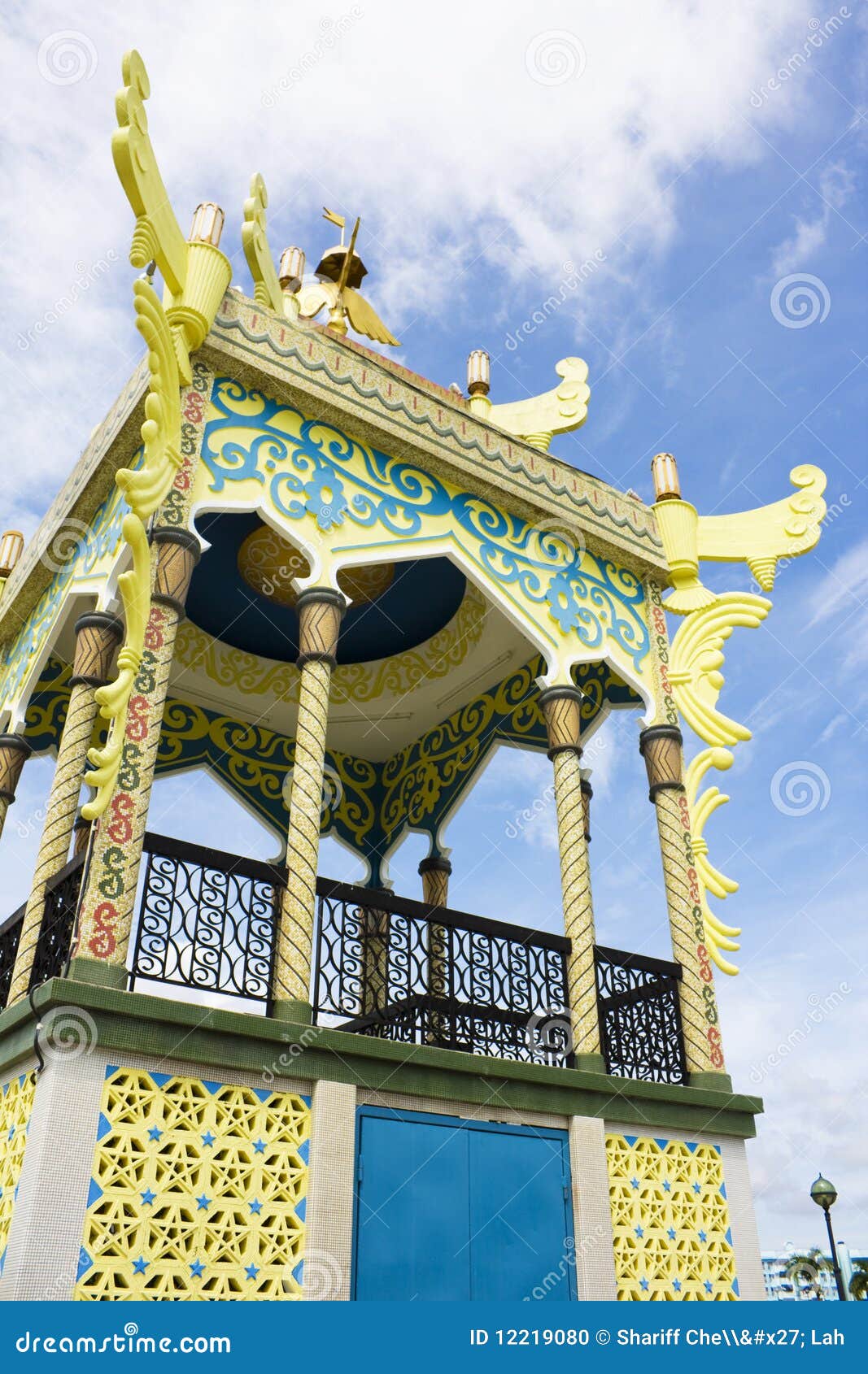 Brunei Architectural Style stock photo. Image of begawan - 12219080
