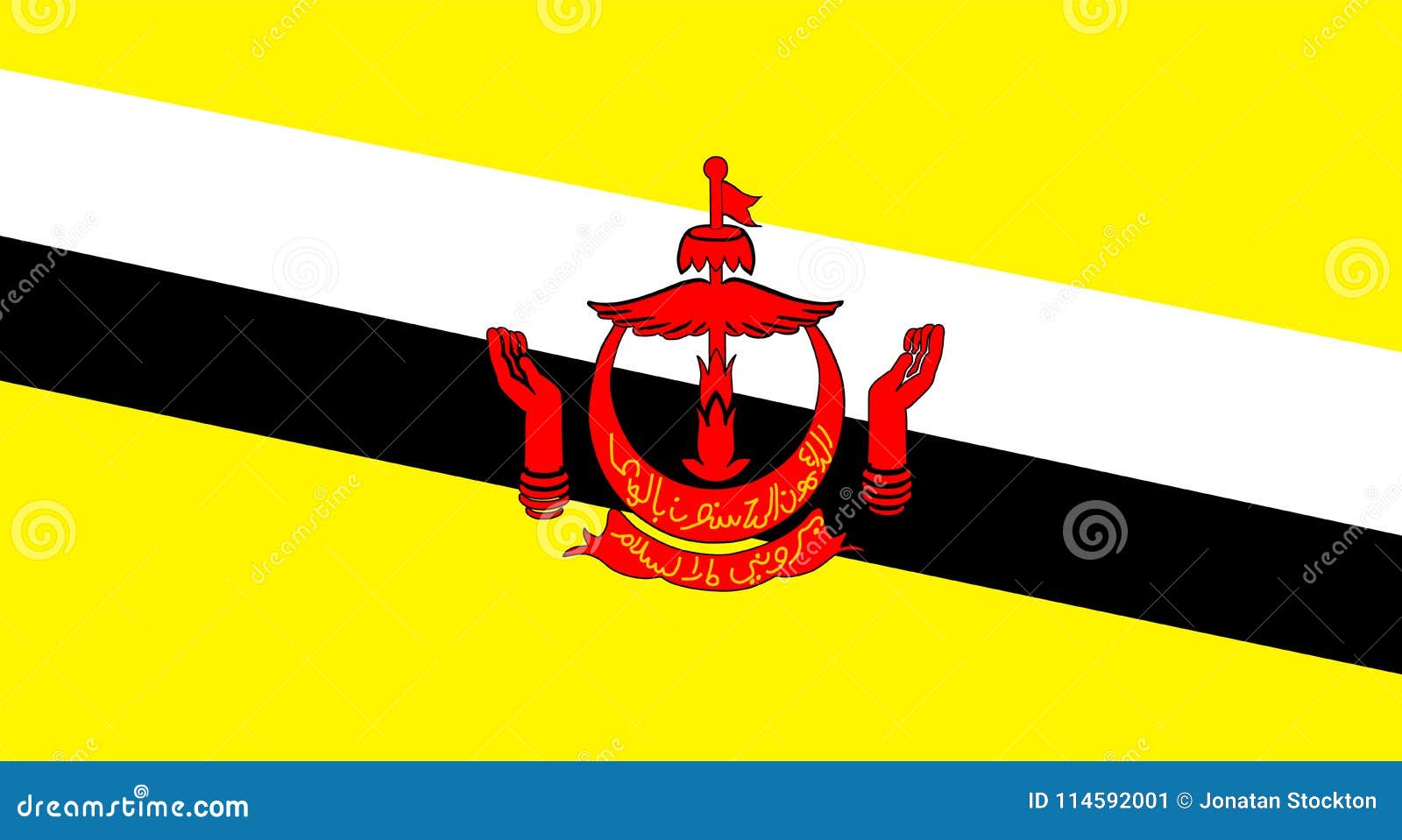 3D Flag Of Sultanate Of Rum. Royalty-Free Stock Photography ...