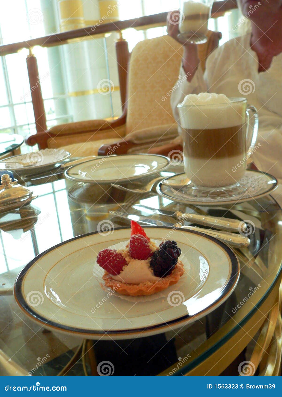 Brunei. High-Tea (Coffee and Cakes) Stock Image - Image of cappuccino ...