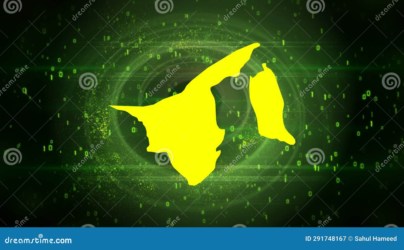 Brunei Digital Map. Cartoon Vector | CartoonDealer.com #187854579