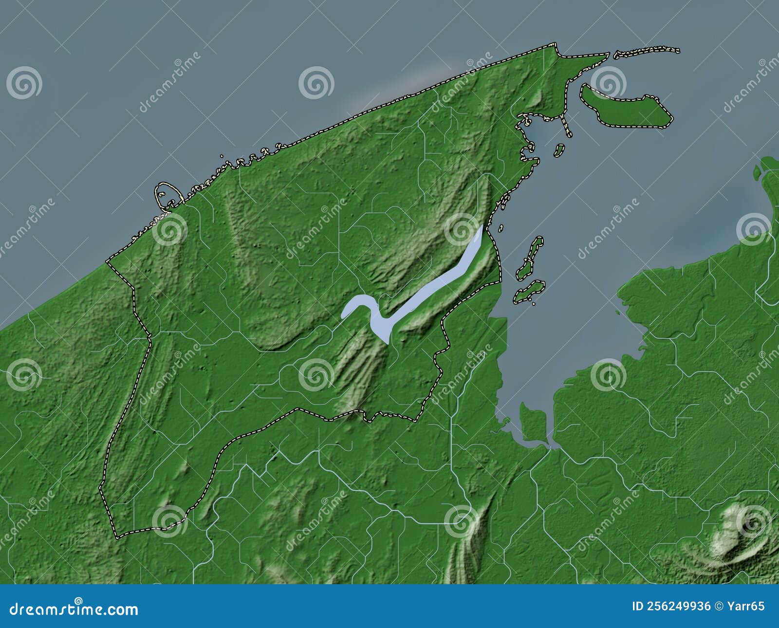 Brunei and Muara, Brunei. Wiki. No Legend Stock Illustration ...
