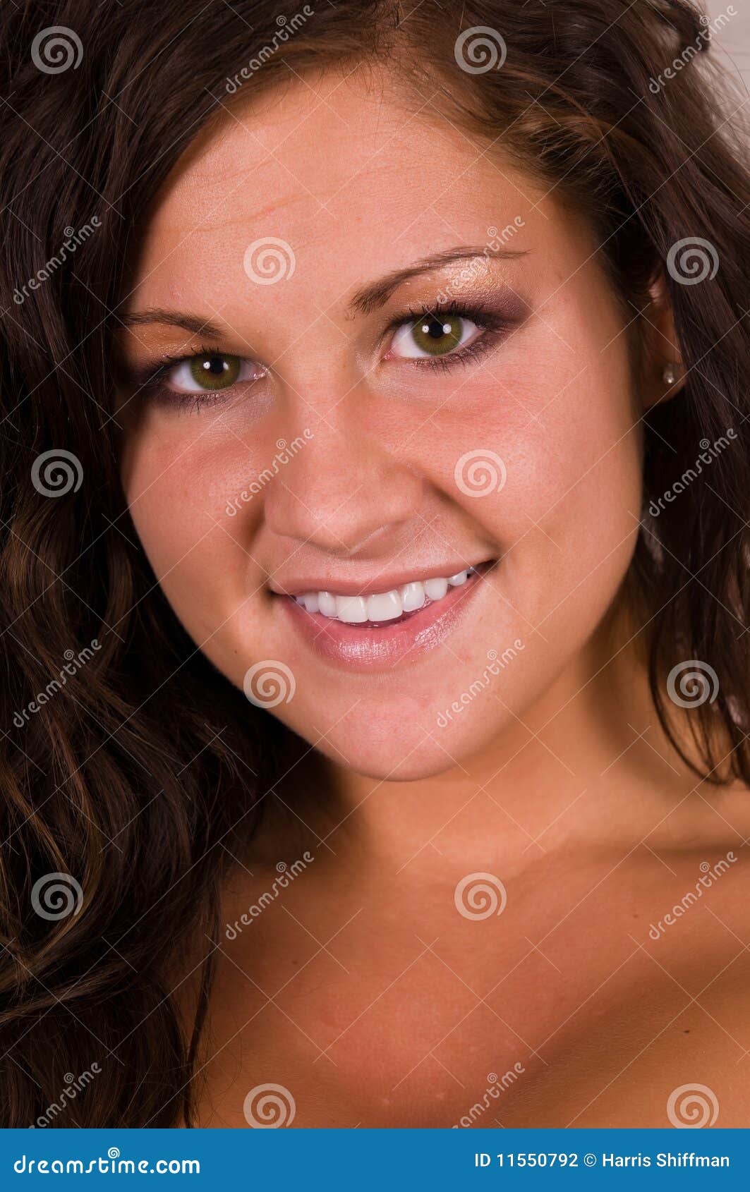 Brunette stock photo. Image of lovely, girl, voluptuous - 11550792