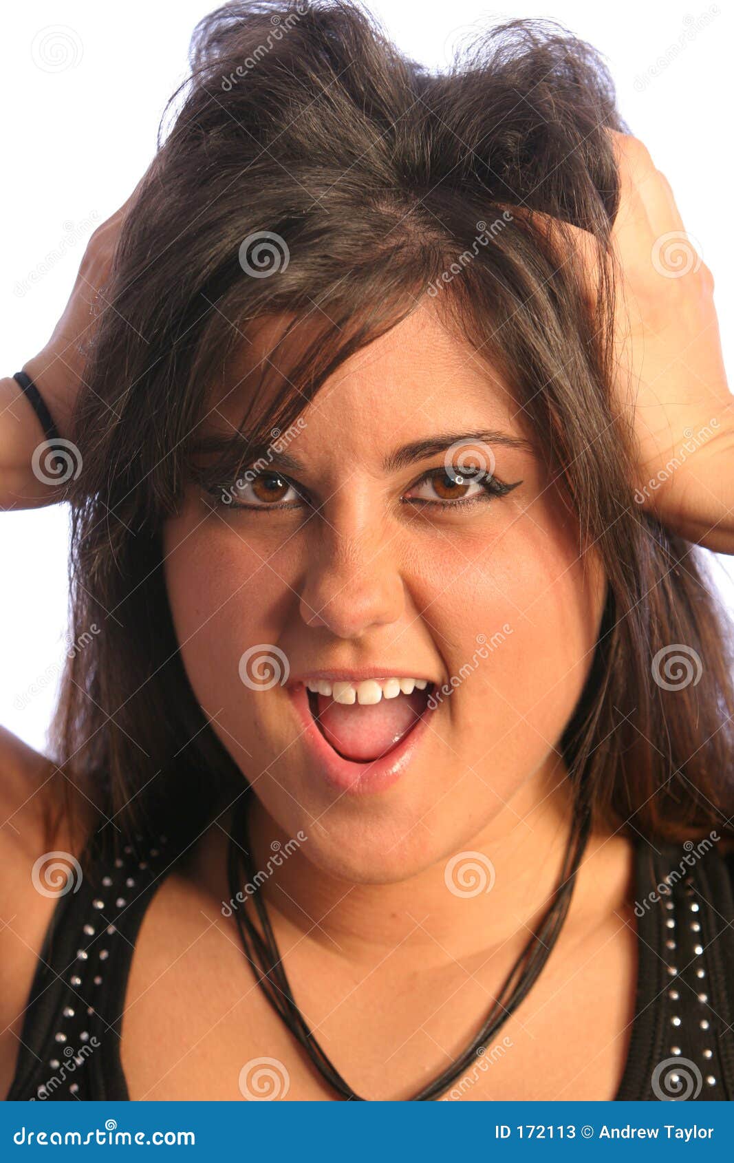 Brunette Black five stock image. Image of fashion, pretty - 172113