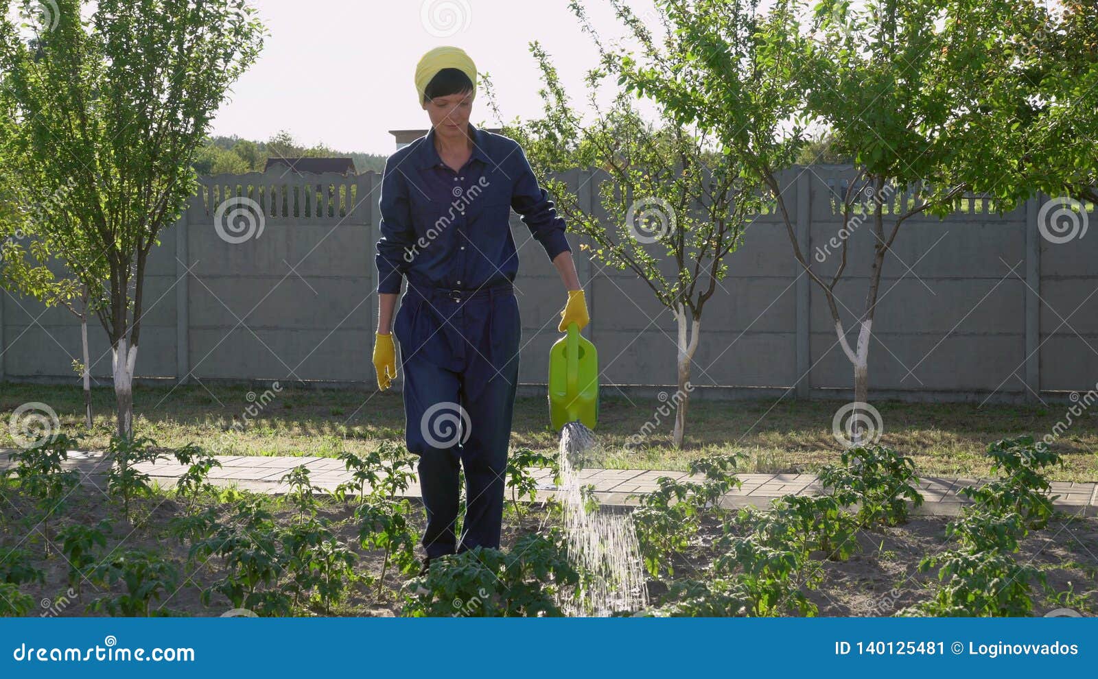 Brunette Walking Around Grounds in Backyards. Stock Image - Image of ... Brunette Walking Around Grounds in Backyards. Stock Image - Image of ...