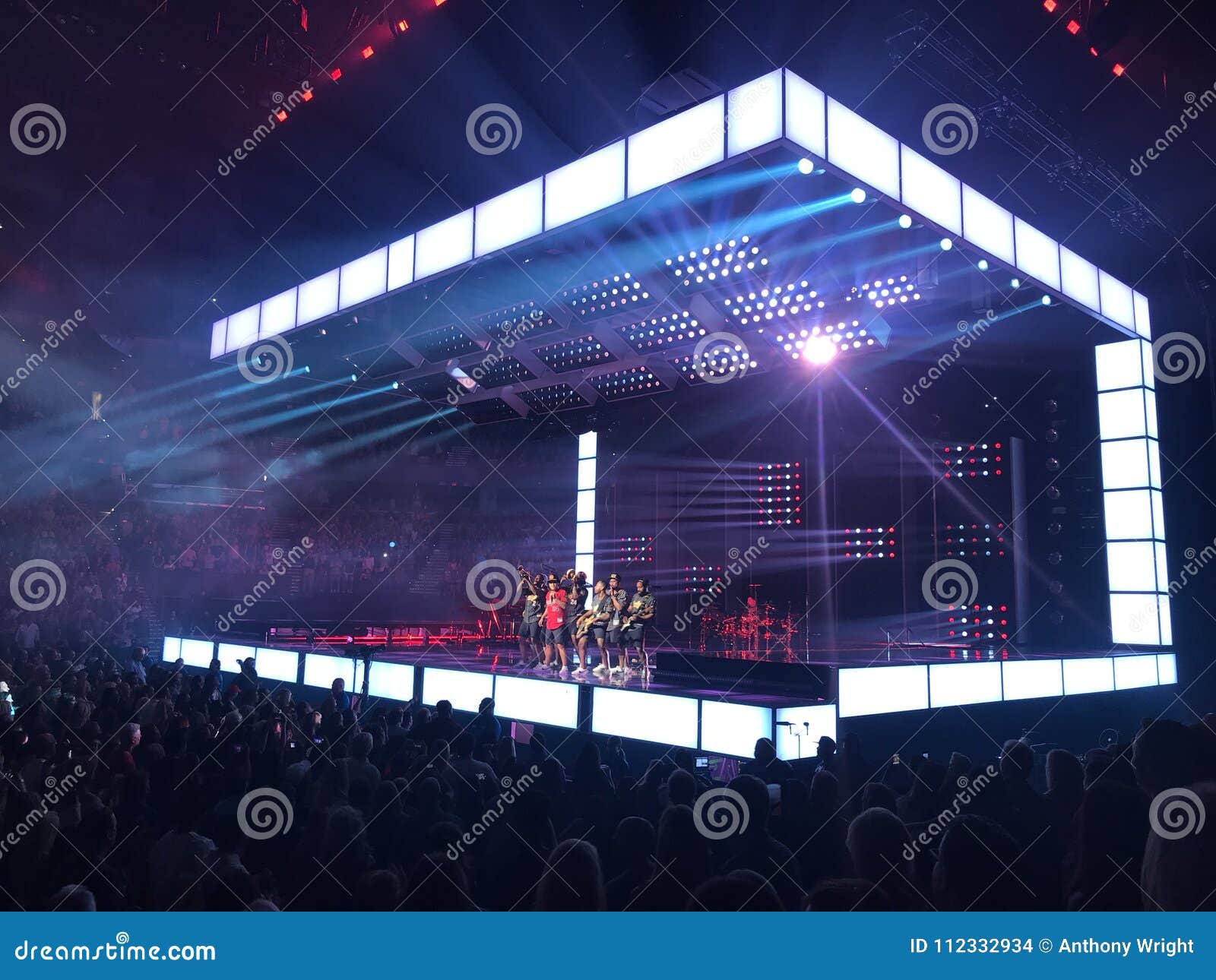 Bruno Mars concert editorial stock image. Image of october - 112332934