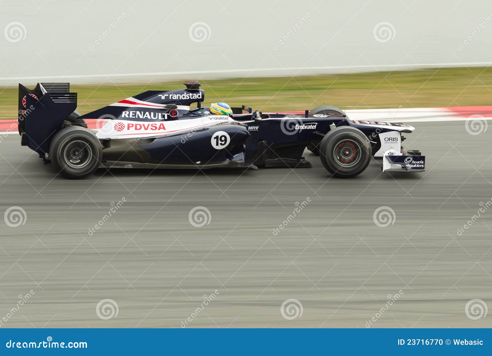 Bruno Senna Williams FW34 - Test Barcelona 2012 Editorial Image - Image ...