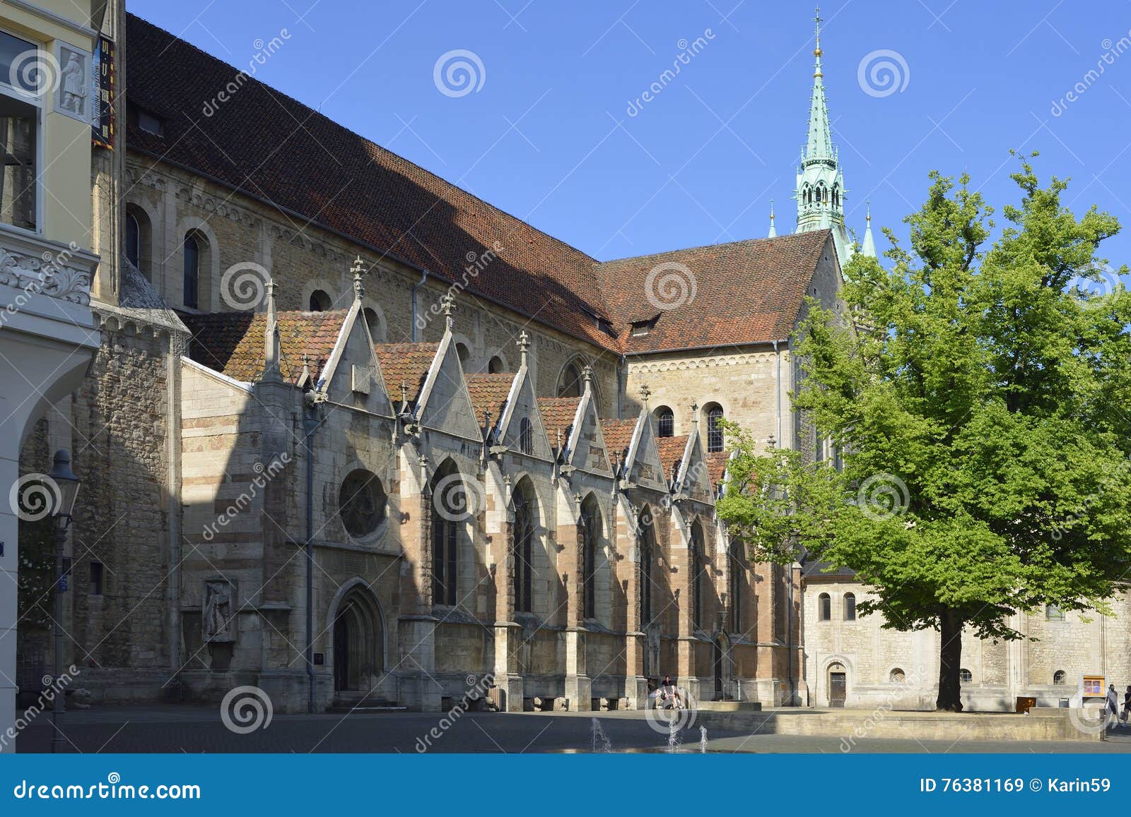 Brunswick Cathedral in Braunschweig Stock Image - Image of town, church ...