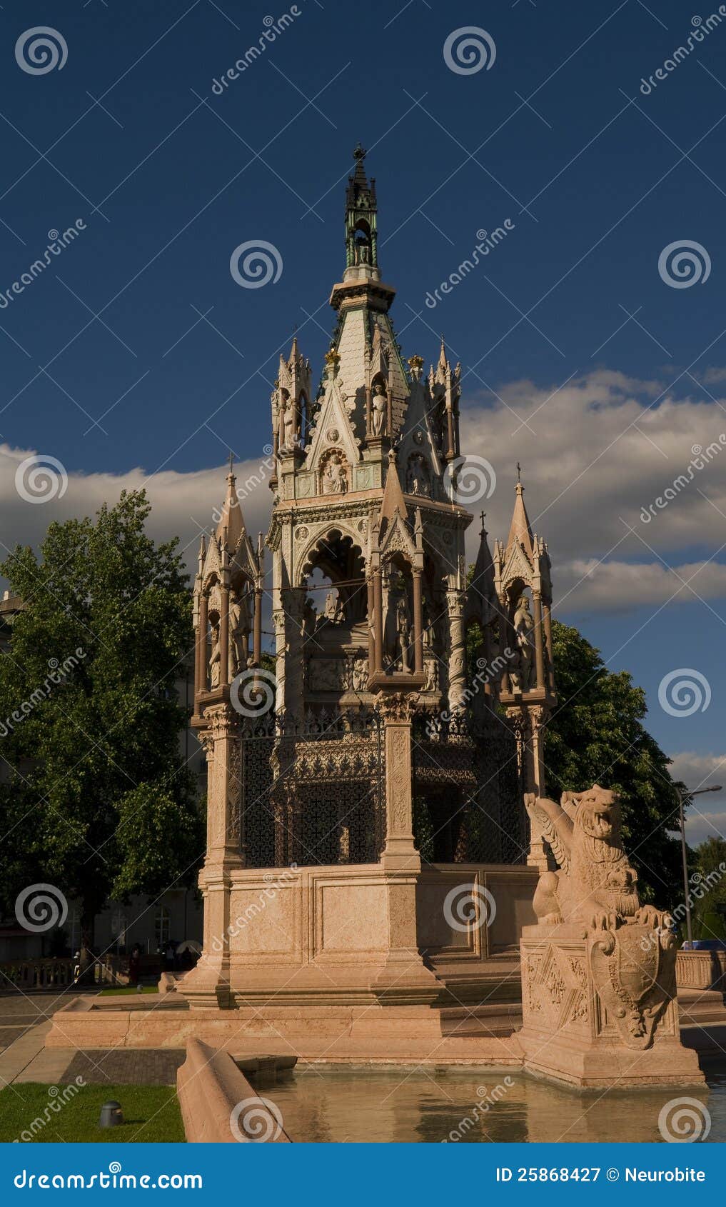 Brunswick Monument in Geneva, Switzerland, 2012 Stock Image - Image of ...
