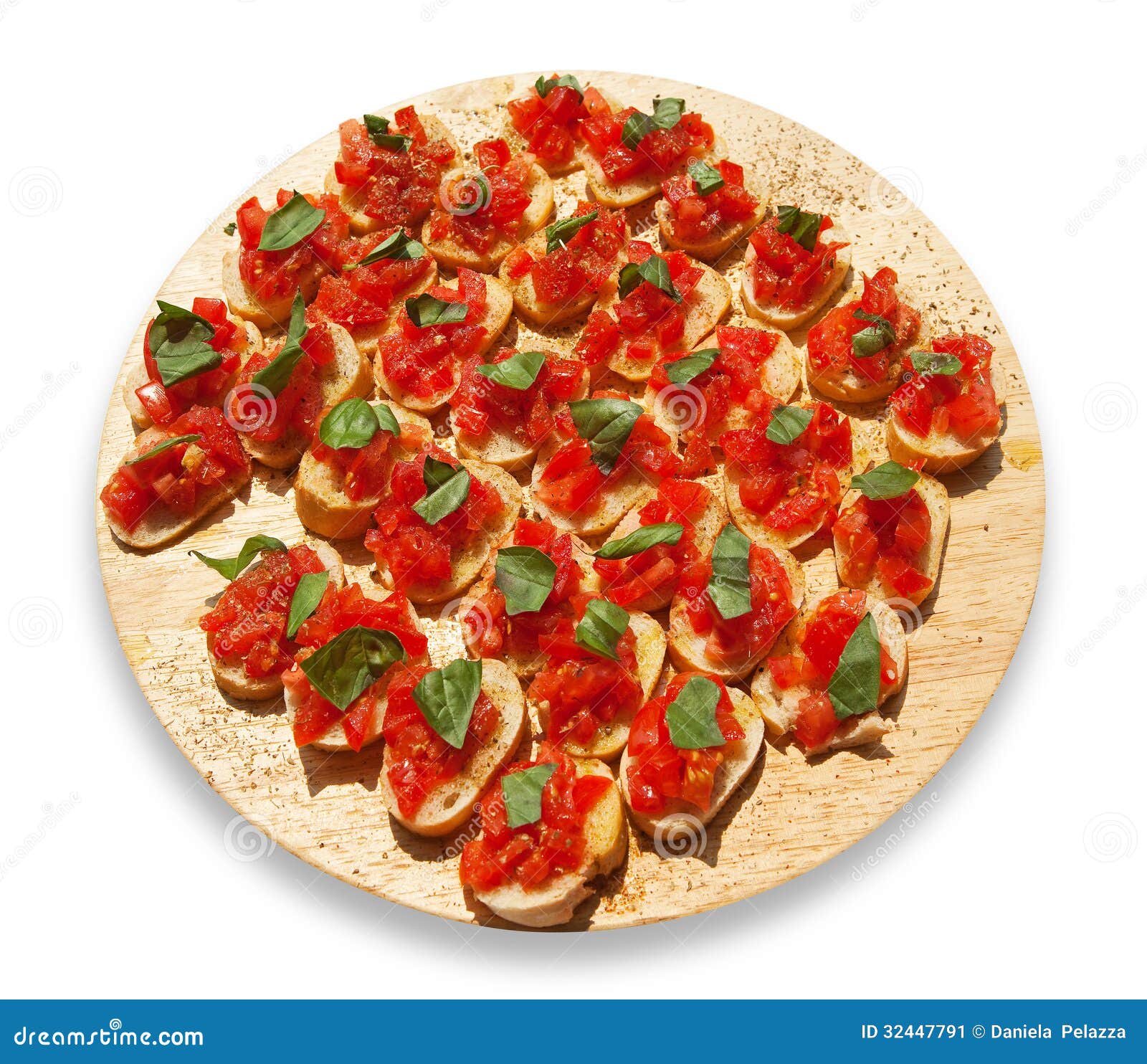 Bruschette stock image. Image of board, diet, oregano - 32447791