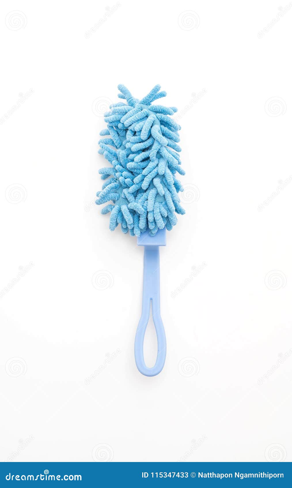 Brush Duster on White Background Stock Image - Image of cleaner, soft ...