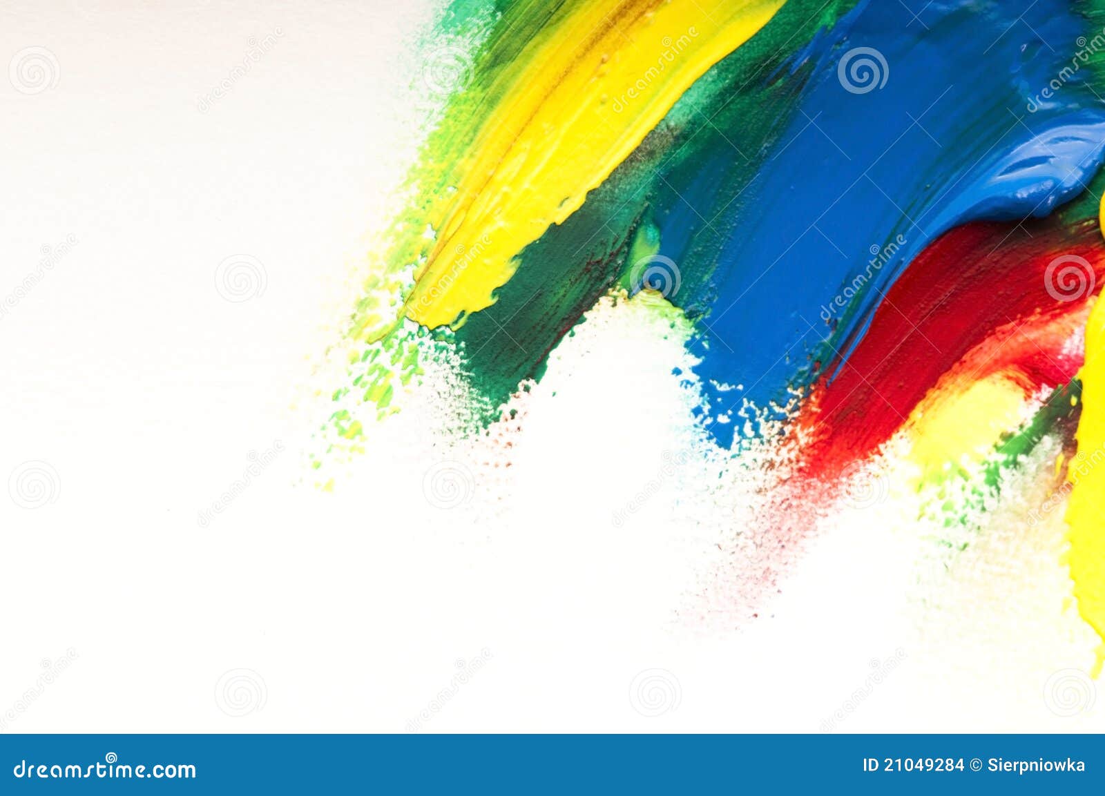 Brush Mixing Paint on Palette Stock Photo - Image of oilpaint, decorate ...