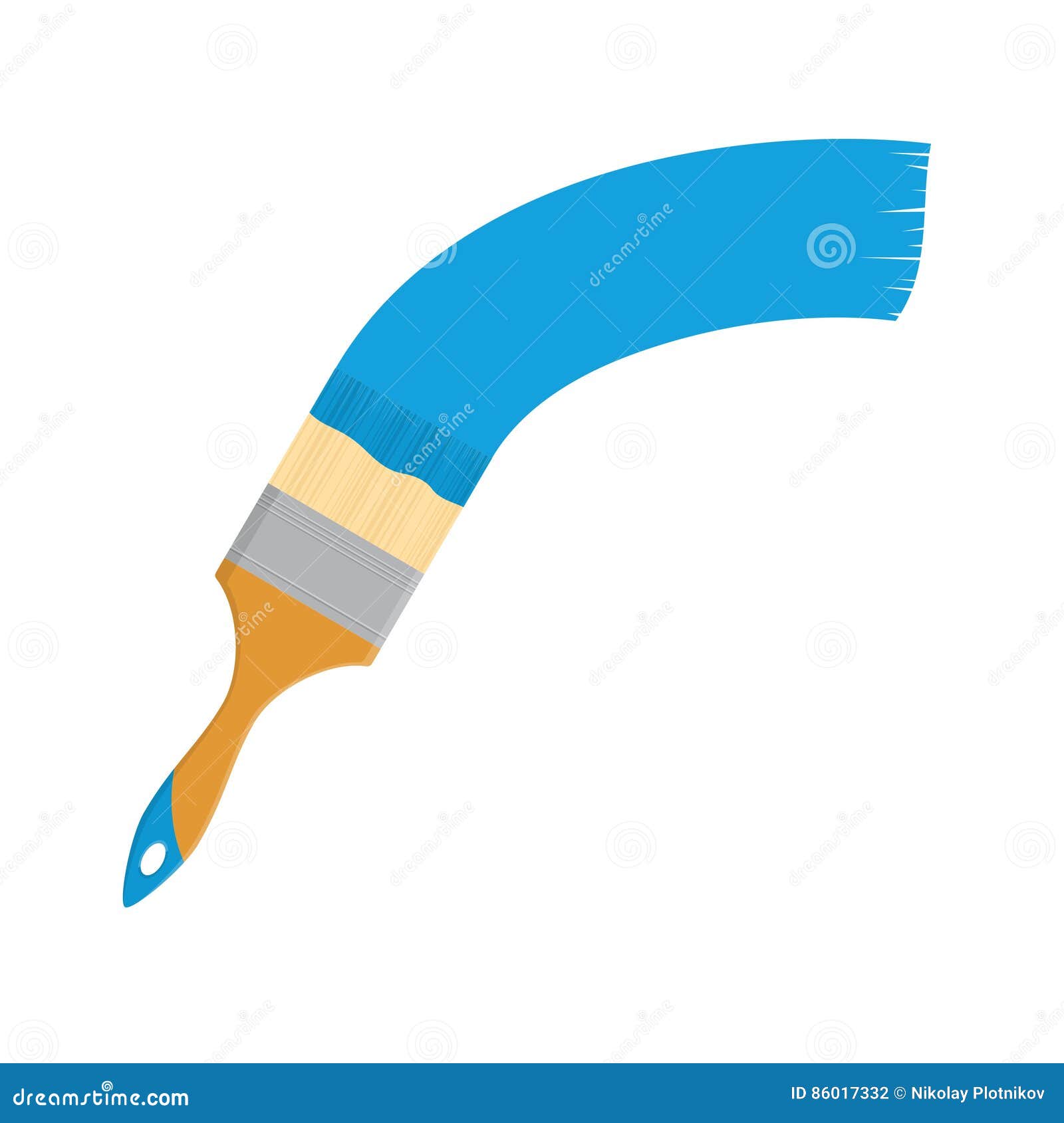 Paint Tool Vector Icon Set. Roller Painter Icons. Paintbrush Vector ...