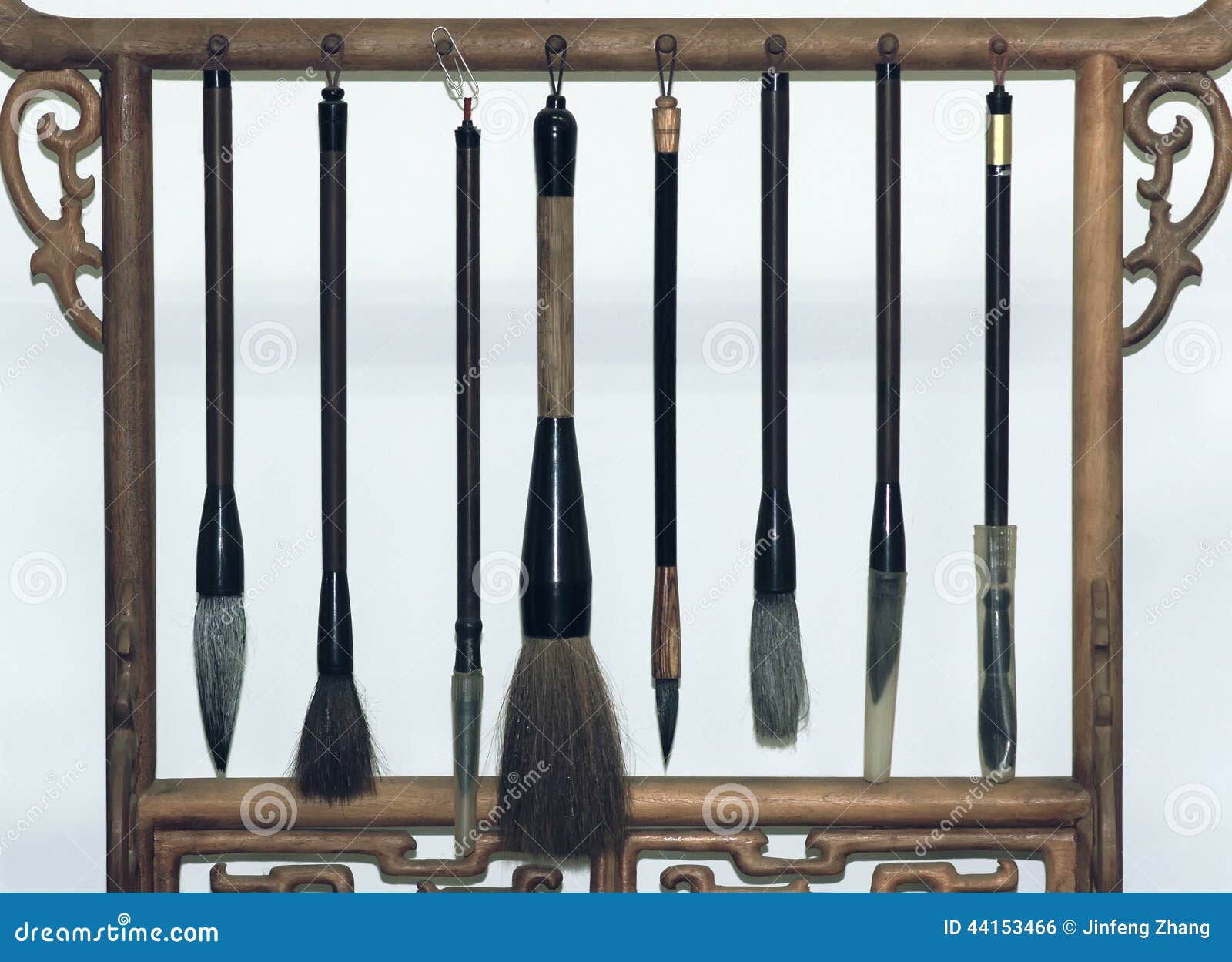 Brush pen rack stock photo. Image of traditional, pens - 44153466