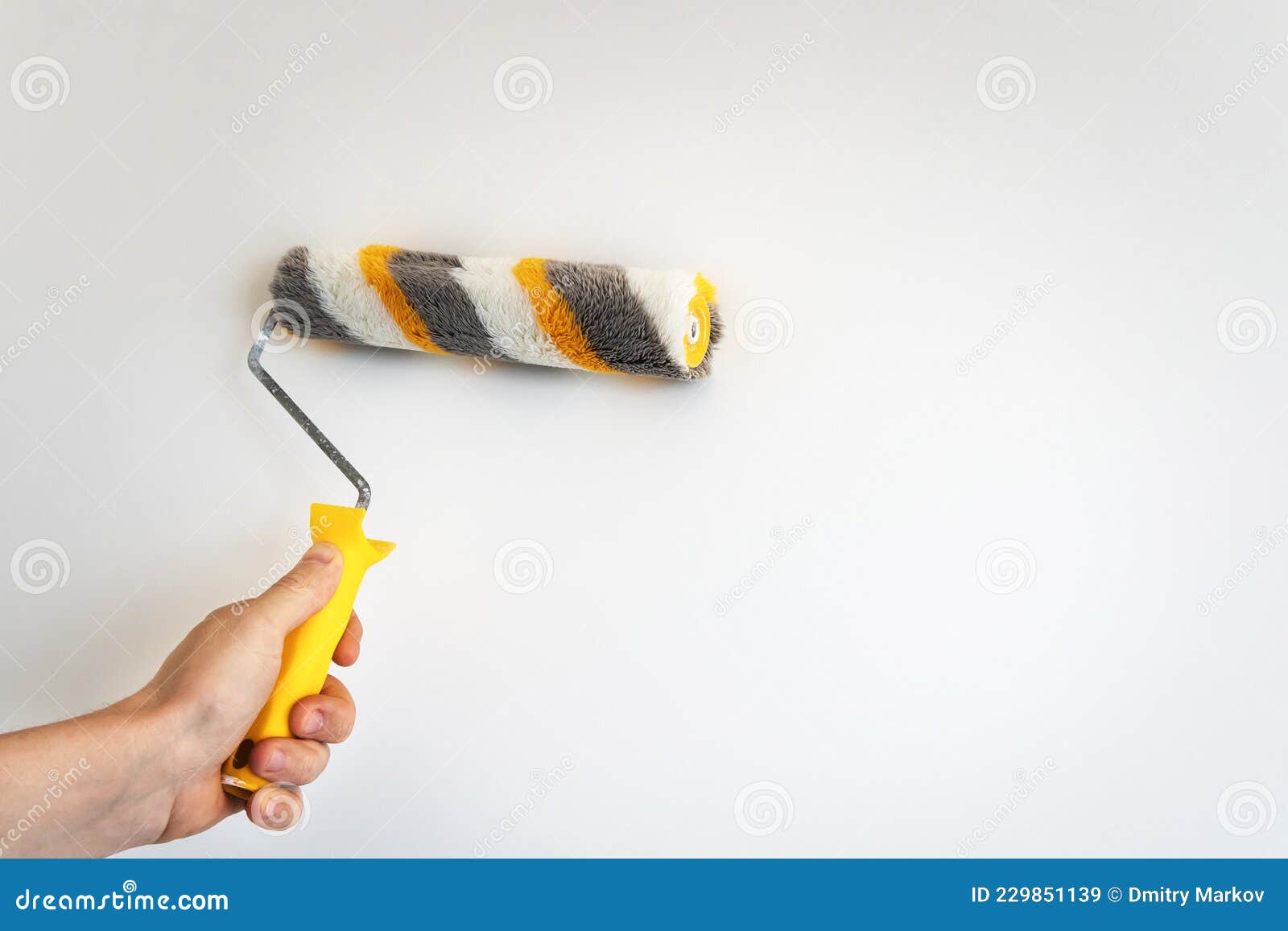 The Builders Hand Is About To Sign A Contract. Measuring Instruments On ...