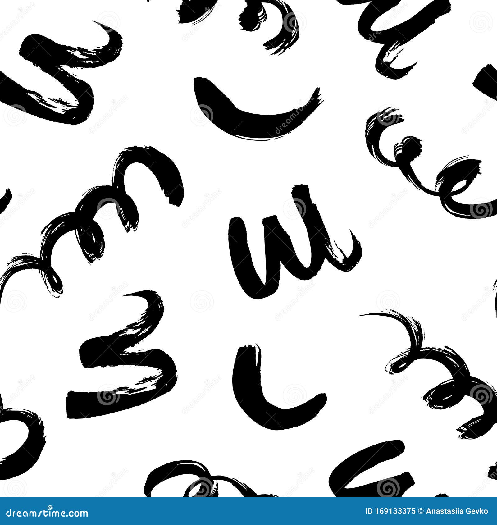 Random Waves Shaped Wide White Lines Array Geometrical White Background ...