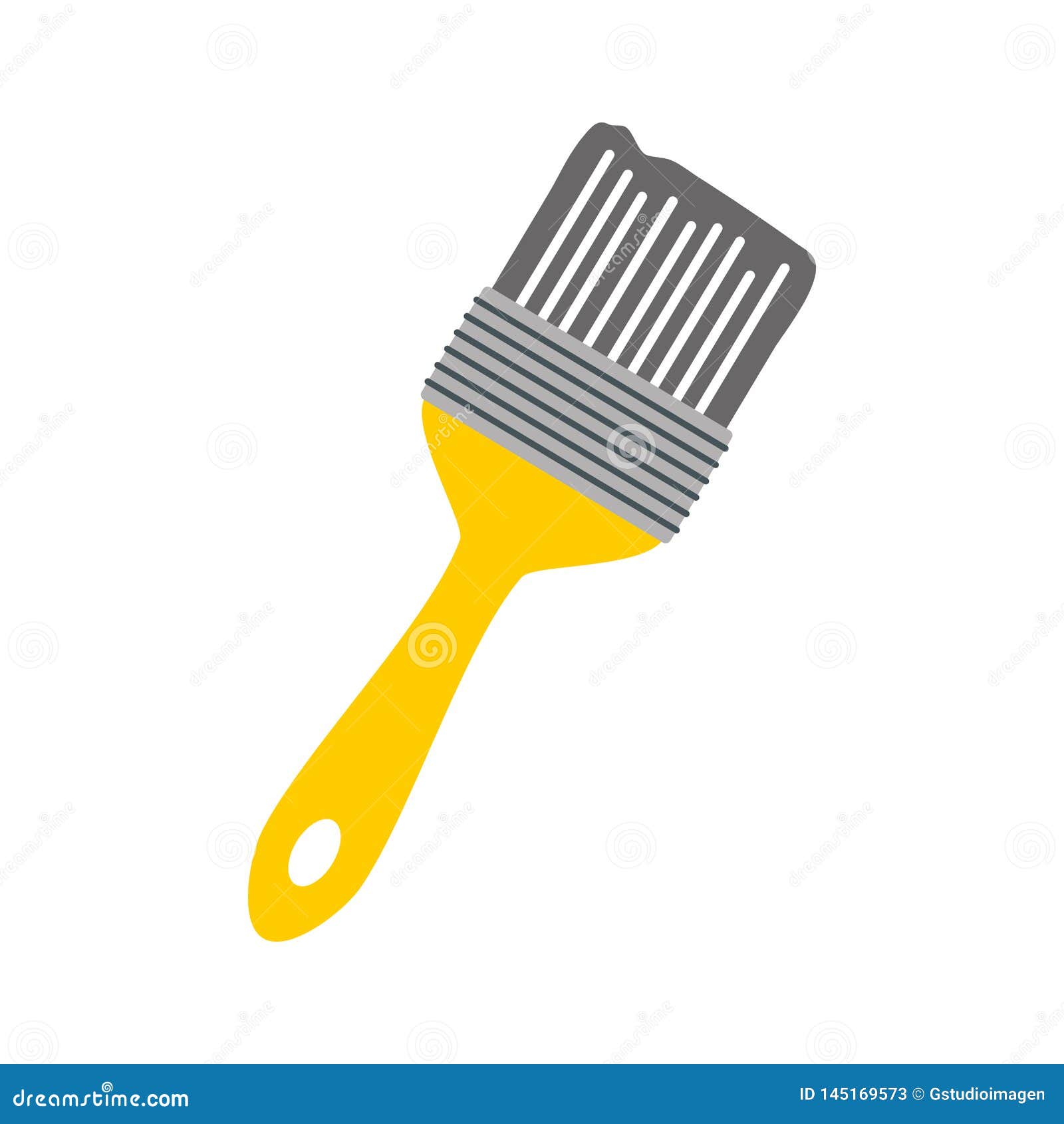 Brush tool icon stock vector. Illustration of object - 145169573