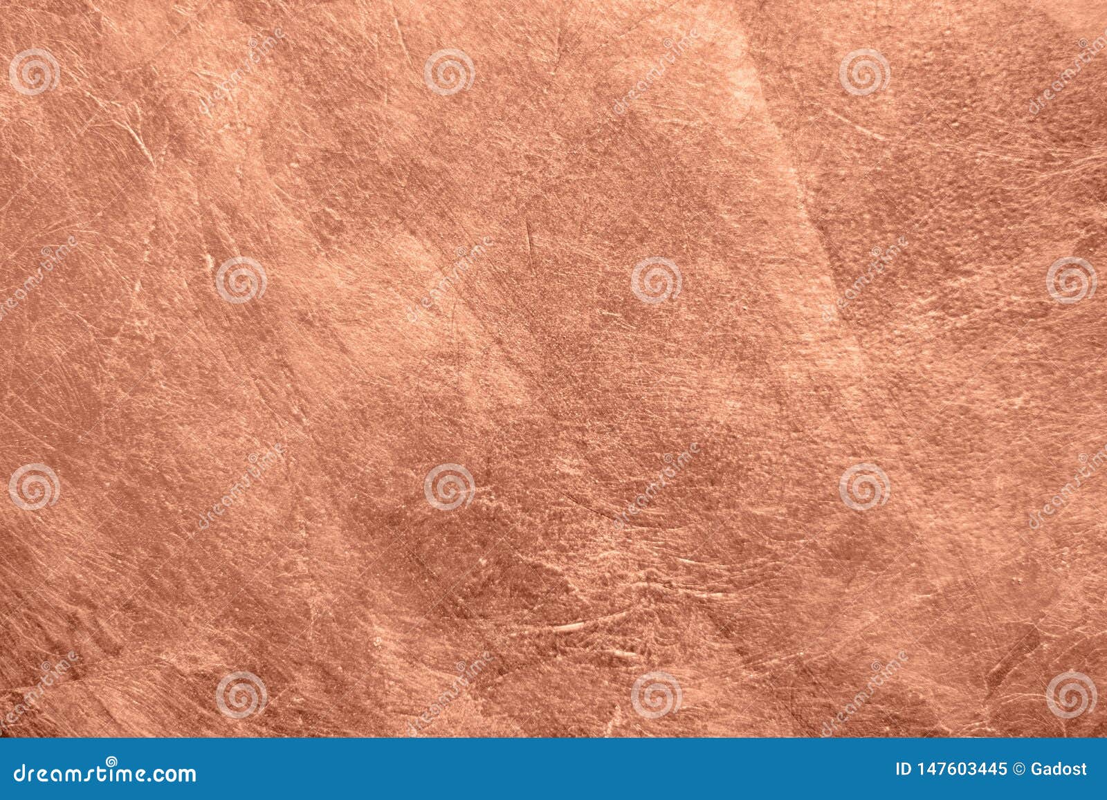 Brushed Copper Metallic Textured Background Stock Image - Image of ...