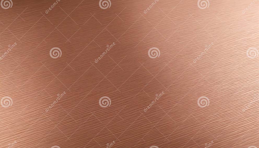 A Brushed Copper Surface with Linear Grain Patterns Stock Image - Image ...