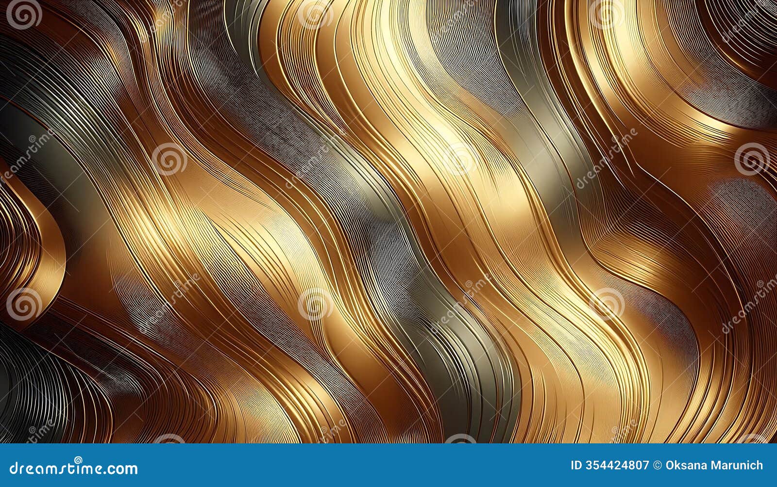 Brushed Gold Foil Texture with Subtle Linear Patterns, Soft Glowing ...