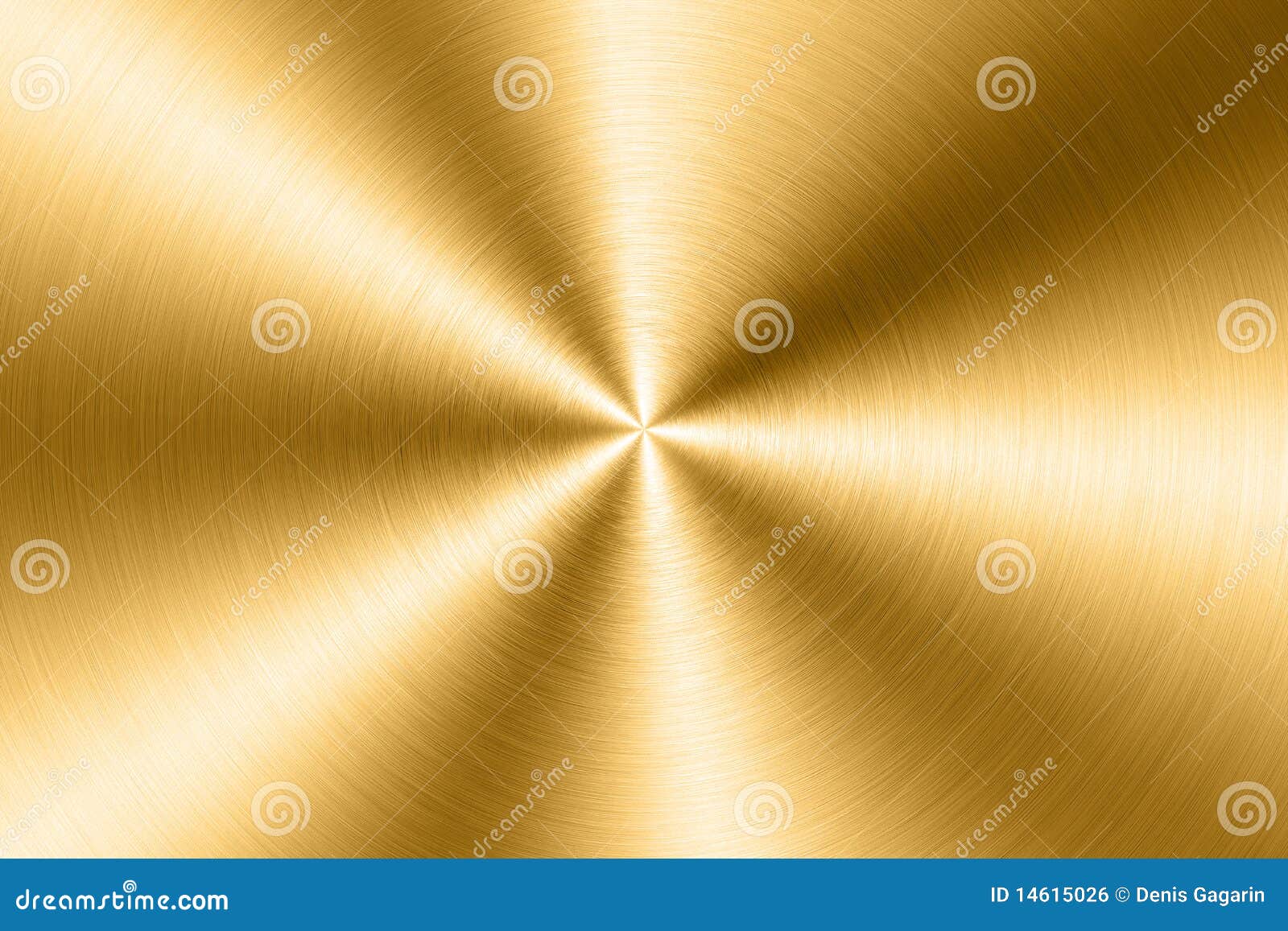 Brushed gold metal plate stock illustration. Illustration of gold ...