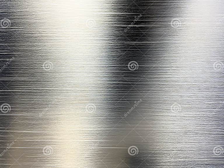 Brushed Metal Background with Subtle Horizontal Texture and Gradient ...