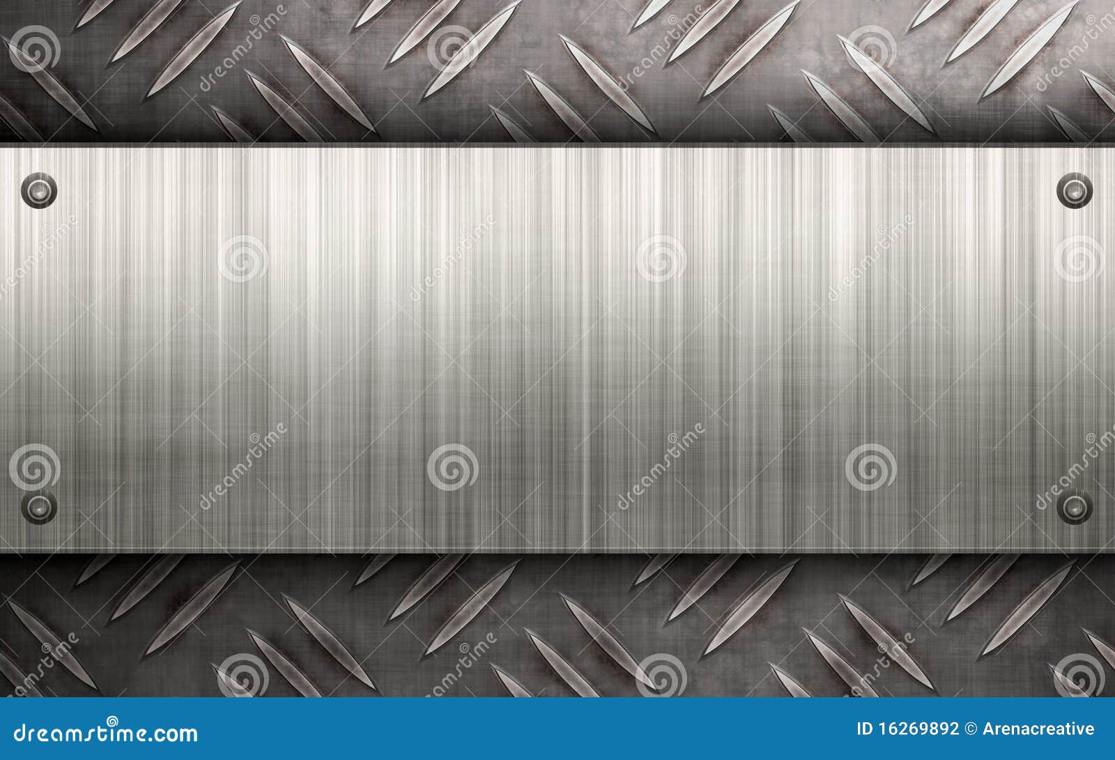 Brushed Metal Layout stock photo. Image of nickel, polished - 16269892