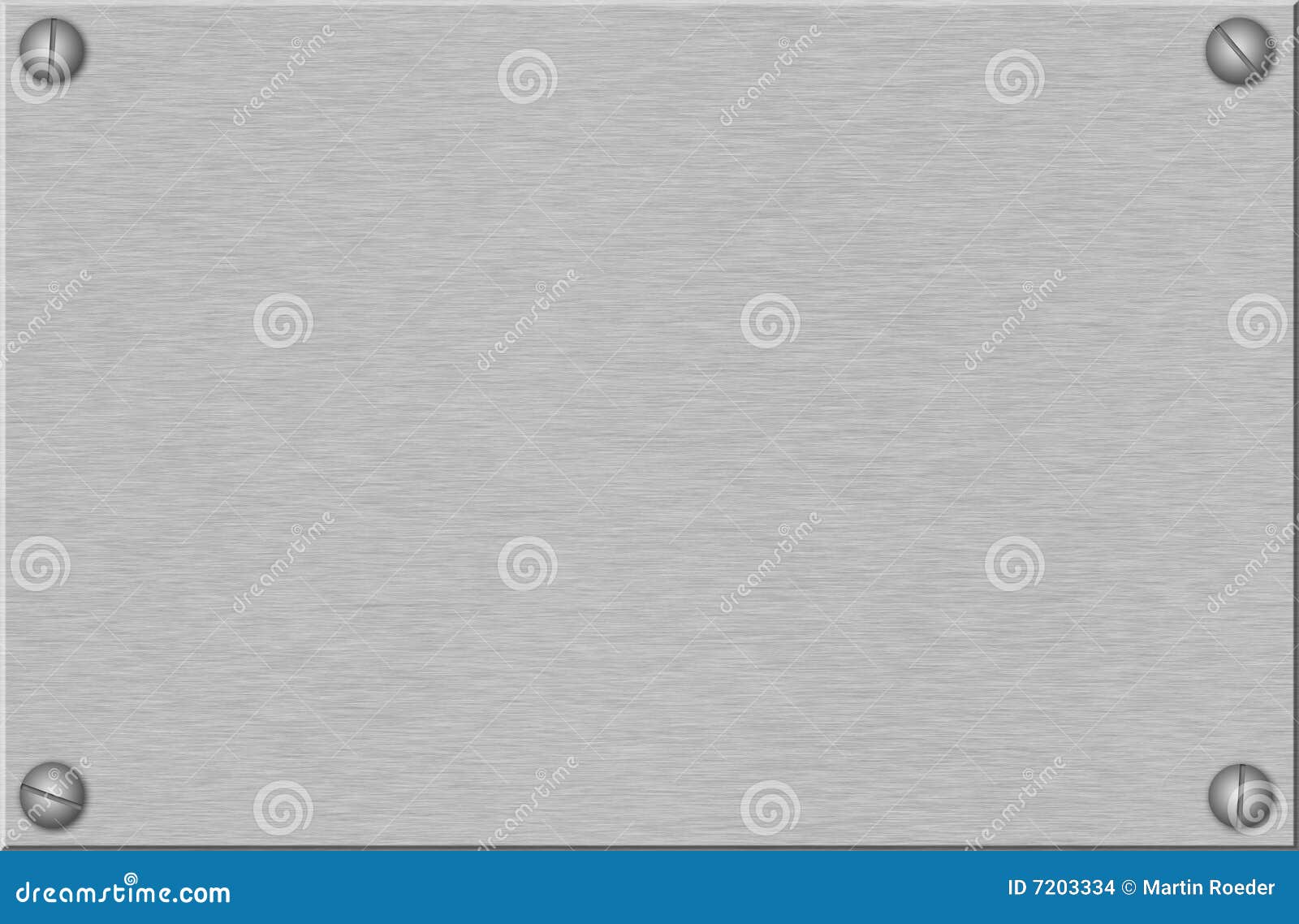 Brushed Metal Plate With Screws Royalty-Free Stock Image ...