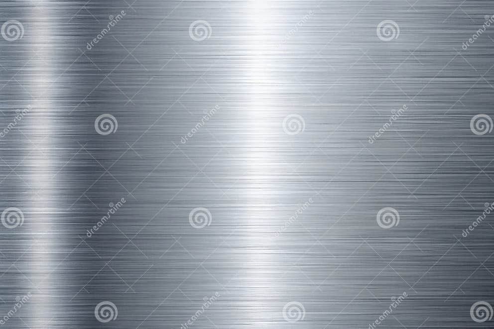 Brushed Metal Plate Texture for Sleek Design Stock Illustration ...