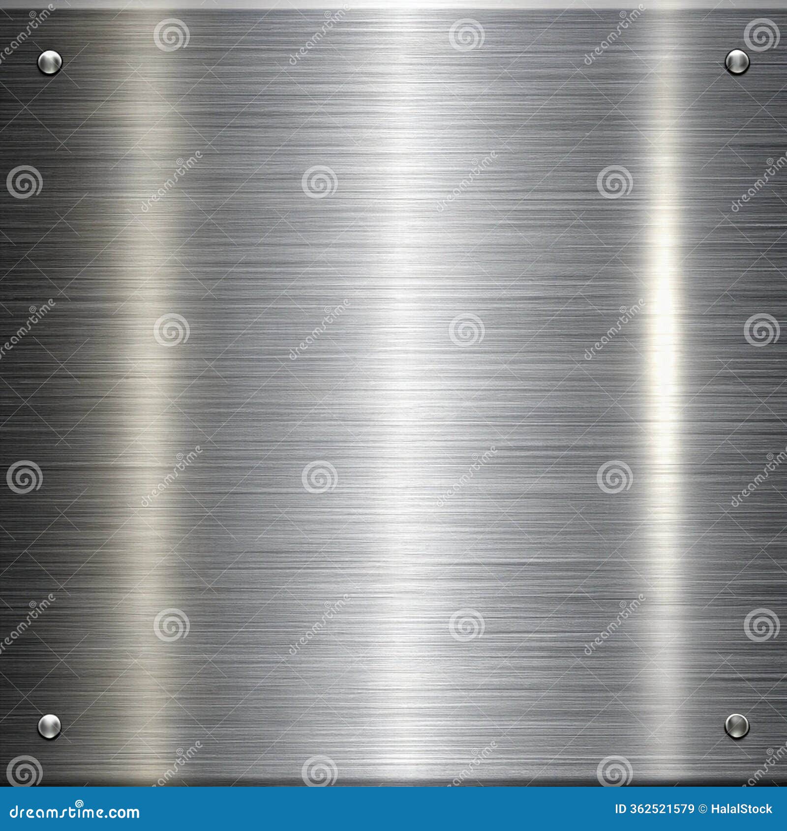 Brushed Metal Plate Texture for Sleek Design Stock Illustration ...