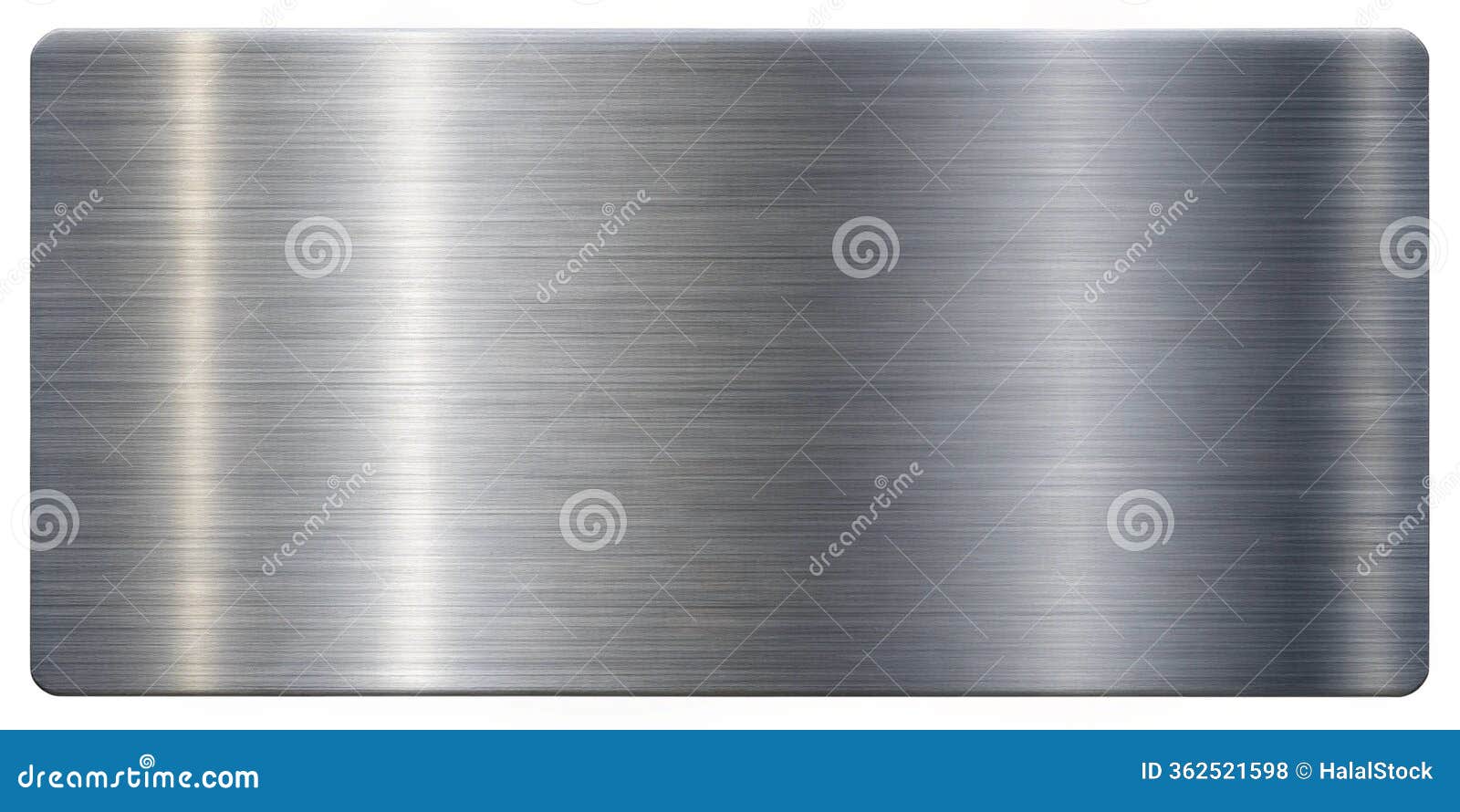 Brushed Metal Plate Texture for Sleek Design Stock Illustration ...