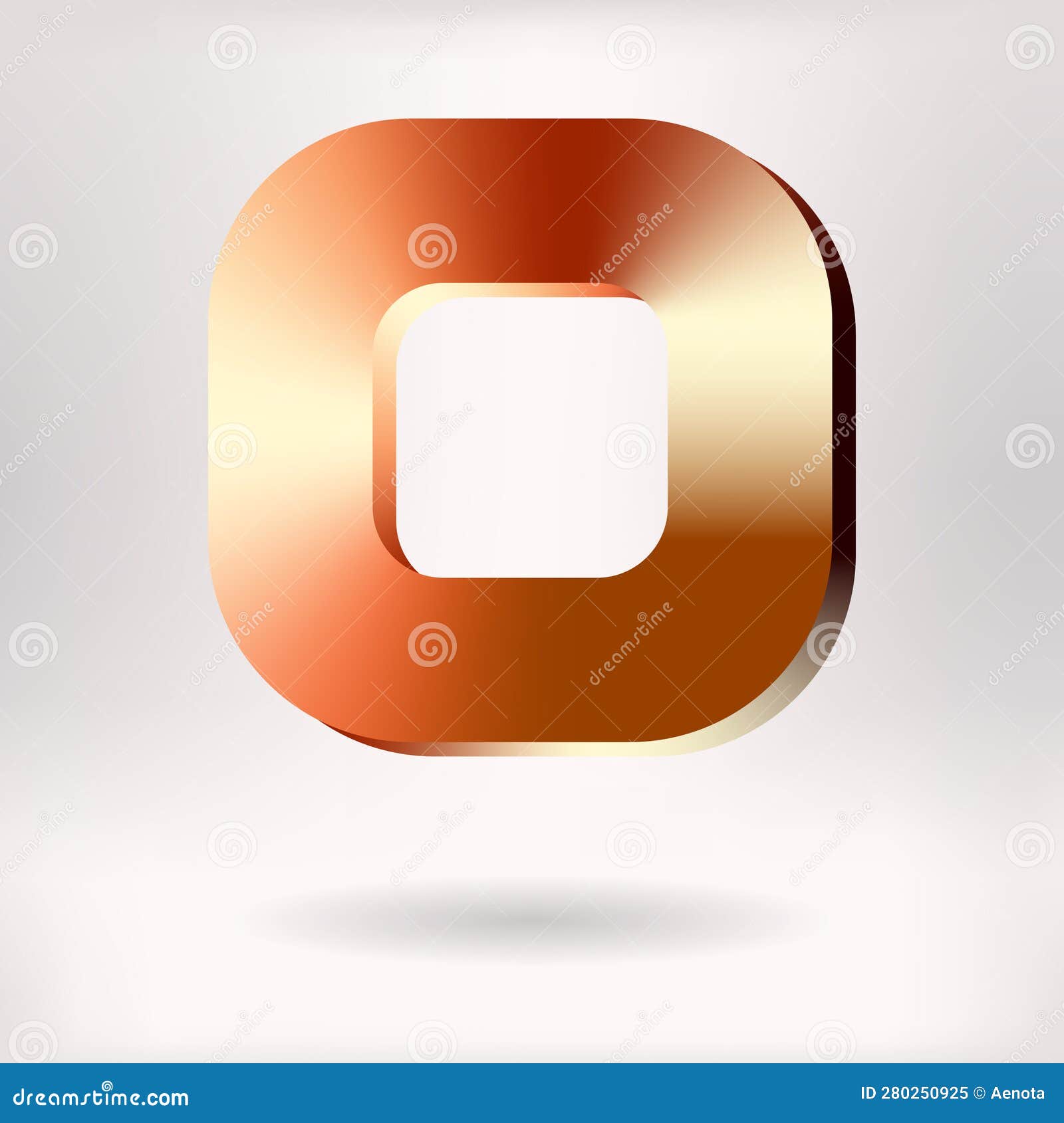 Brushed Metal Ring stock vector. Illustration of tapering - 280250925