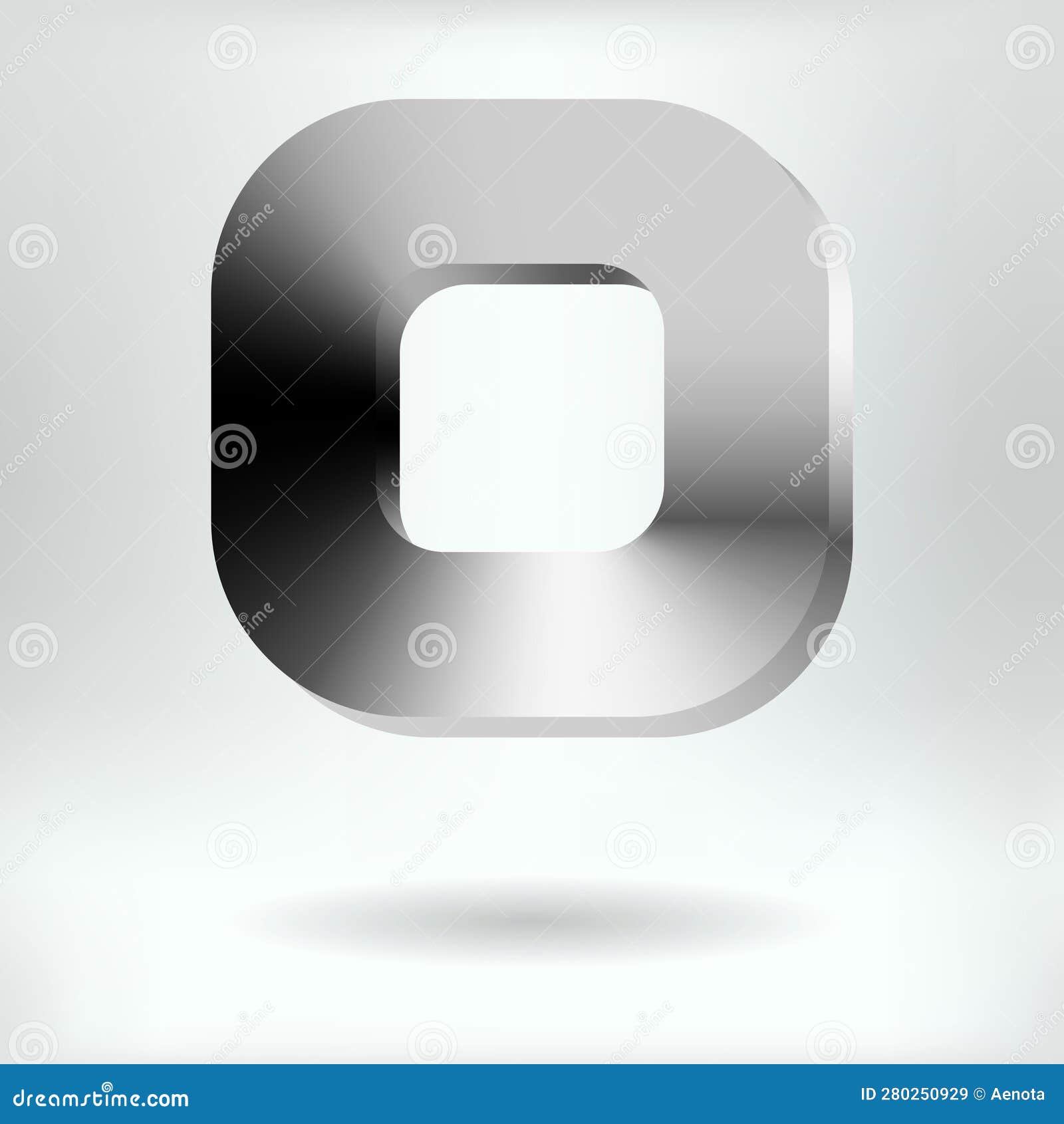 Brushed Metal Ring stock vector. Illustration of tapering - 280250929