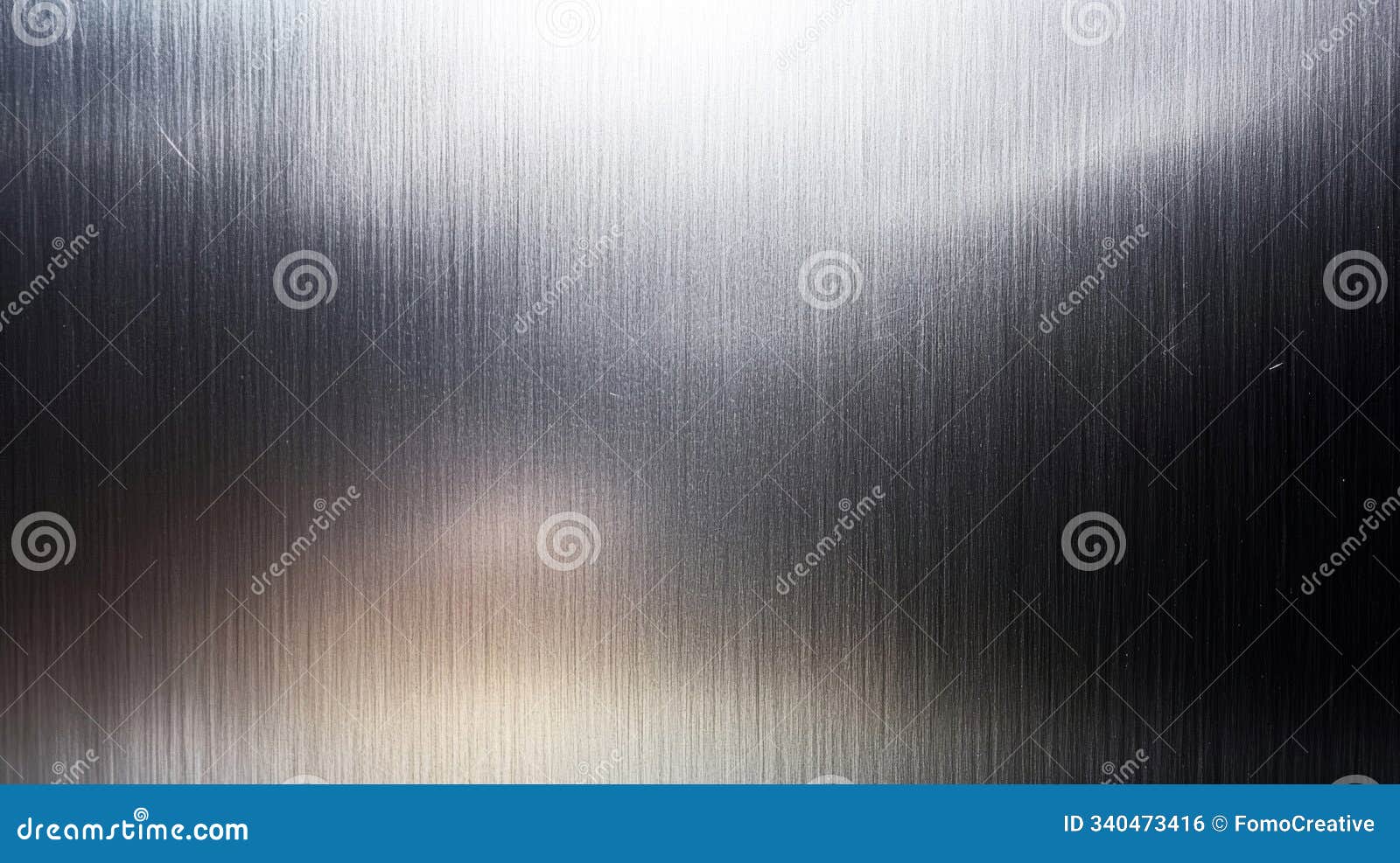 Brushed Metal Surface with Gradient and Subtle Scratches Stock ...