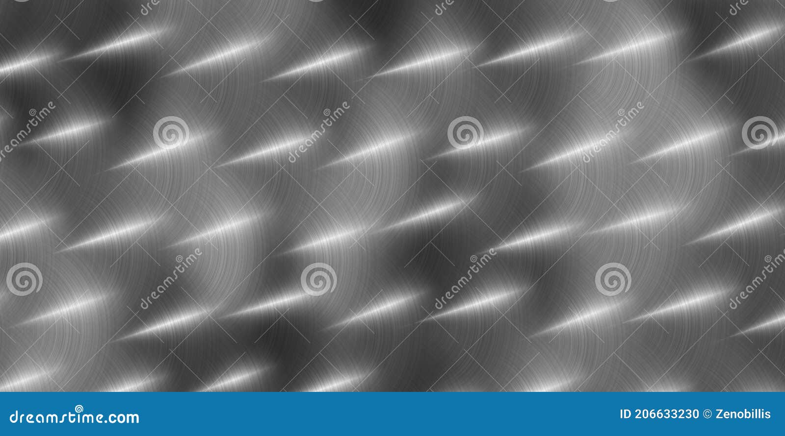 Brushed Metal Surface. Texture of Metal Stock Illustration ...