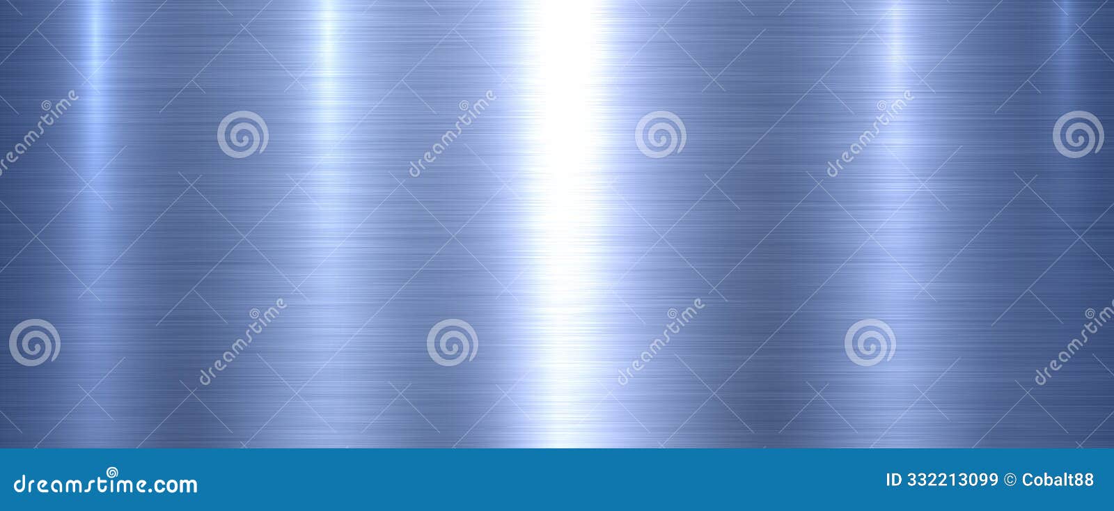 Brushed Metal Texture Background, Shiny Lustrous Blue Metallic Pattern ...