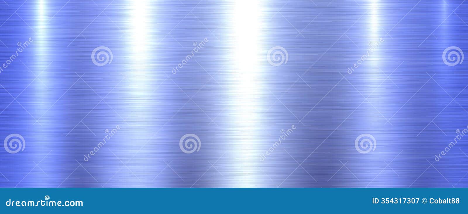 Brushed Metal Texture Background, Shiny Lustrous Blue Metallic Pattern ...