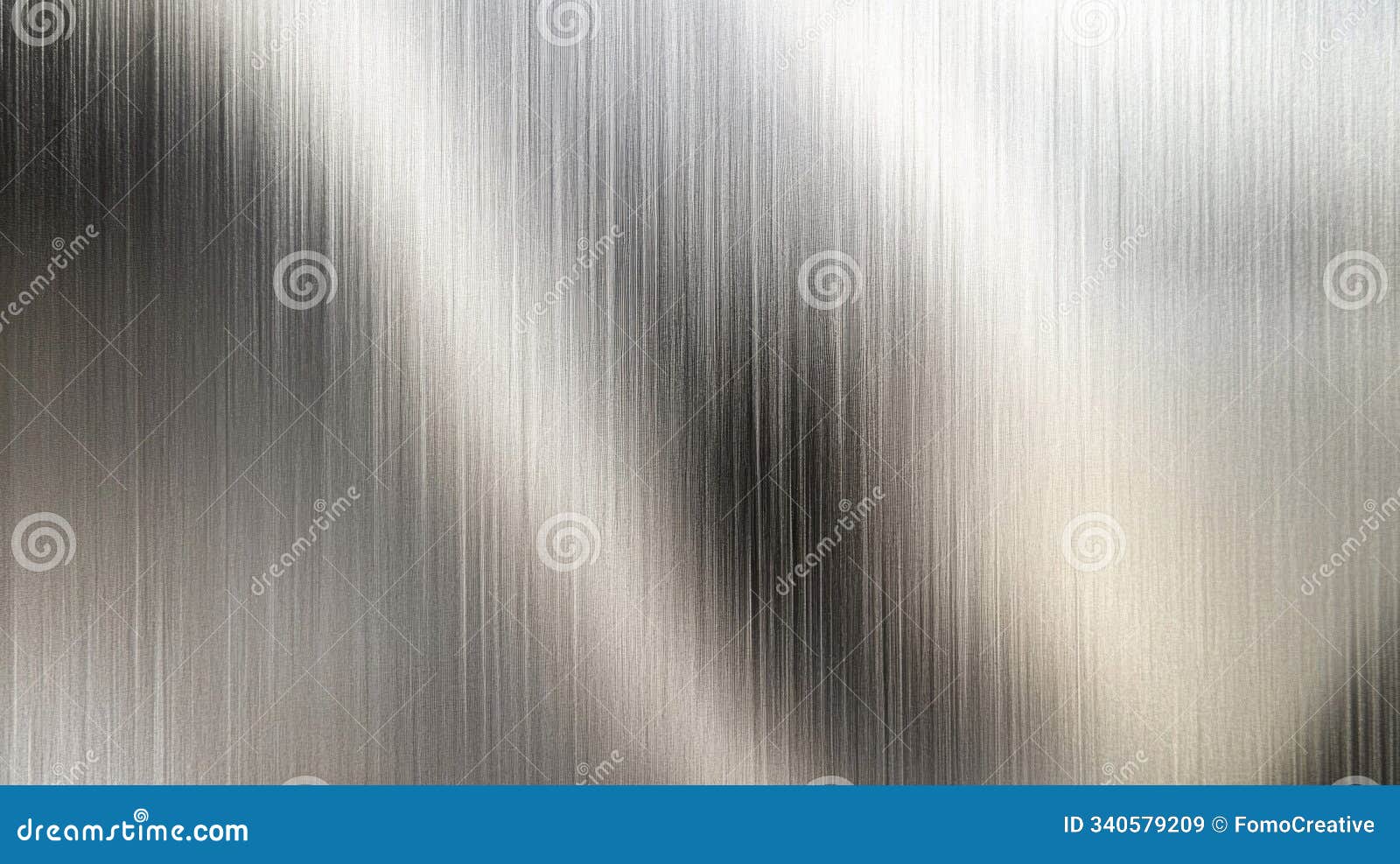 Brushed Metal Texture with Diagonal Light Reflection Stock Illustration ...