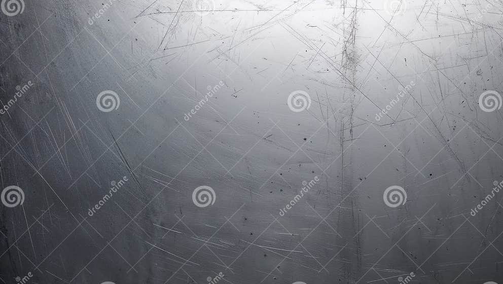 Brushed Metal Texture with Fine Scratches and Subtle Reflections Stock ...