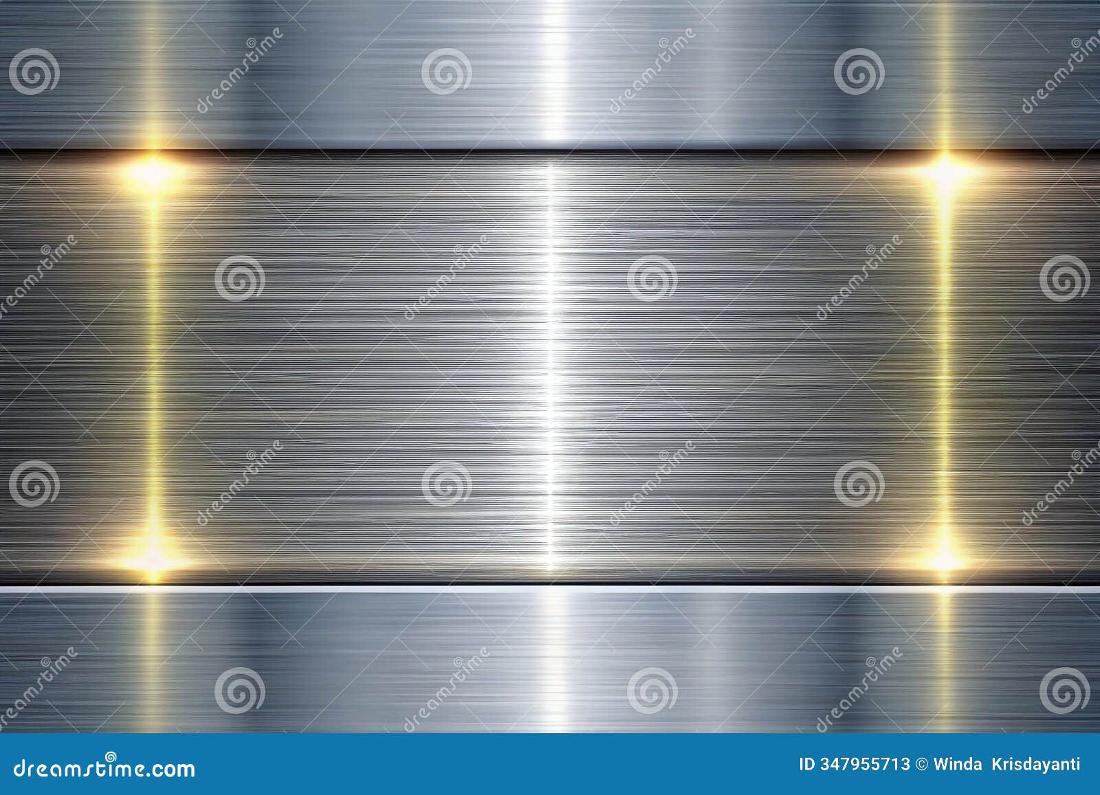 Brushed Metal Texture with Gold Highlights Stock Illustration ...