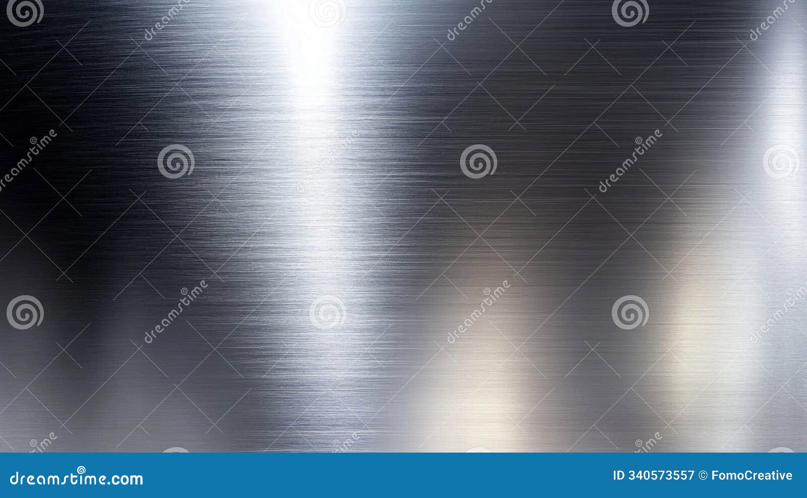 Brushed Metal Texture with Light Reflection Stock Illustration ...
