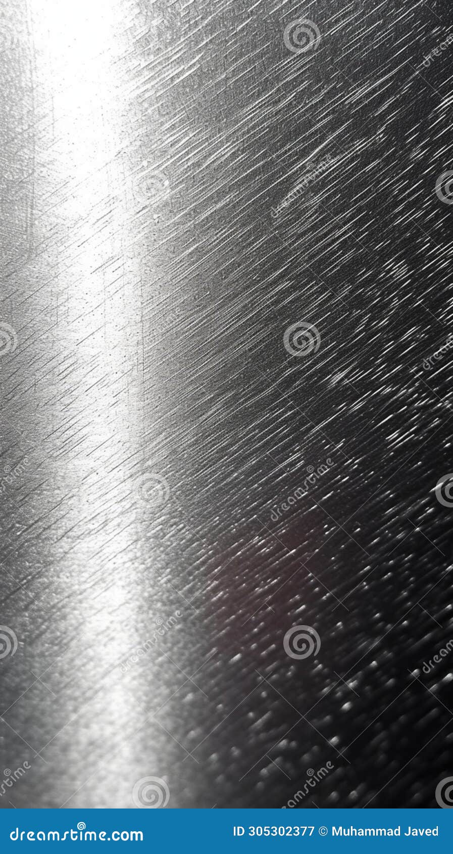 Brushed Metal Texture on a Smooth Silver Colored Steel Plate Surface ...