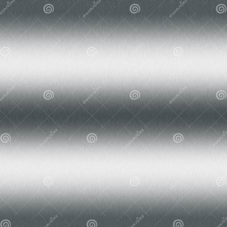 Brushed Metal Two Highlights Stock Illustration - Illustration of clean ...