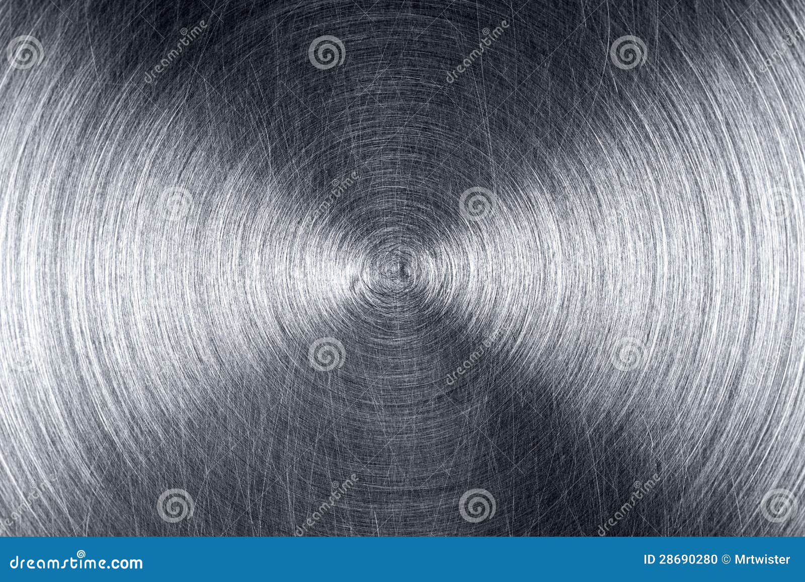 Brushed Shiny Steel Texture Stock Photo - Image of circle, scratch ...