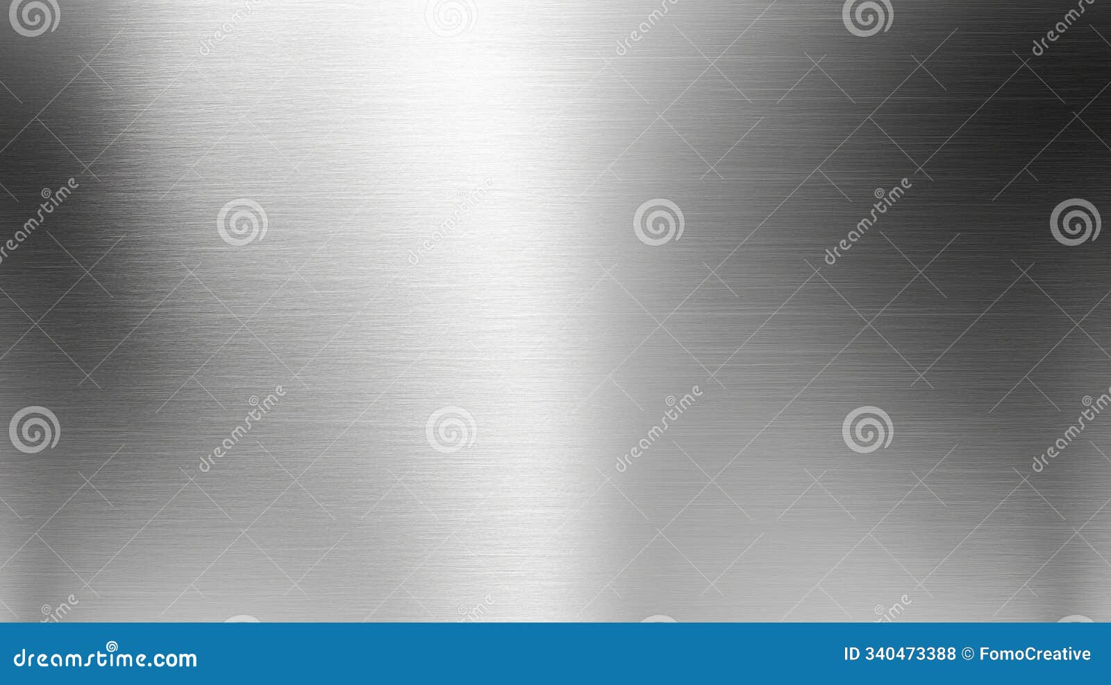 Brushed Silver Metal Texture with Gradual Gradient Stock Illustration ...