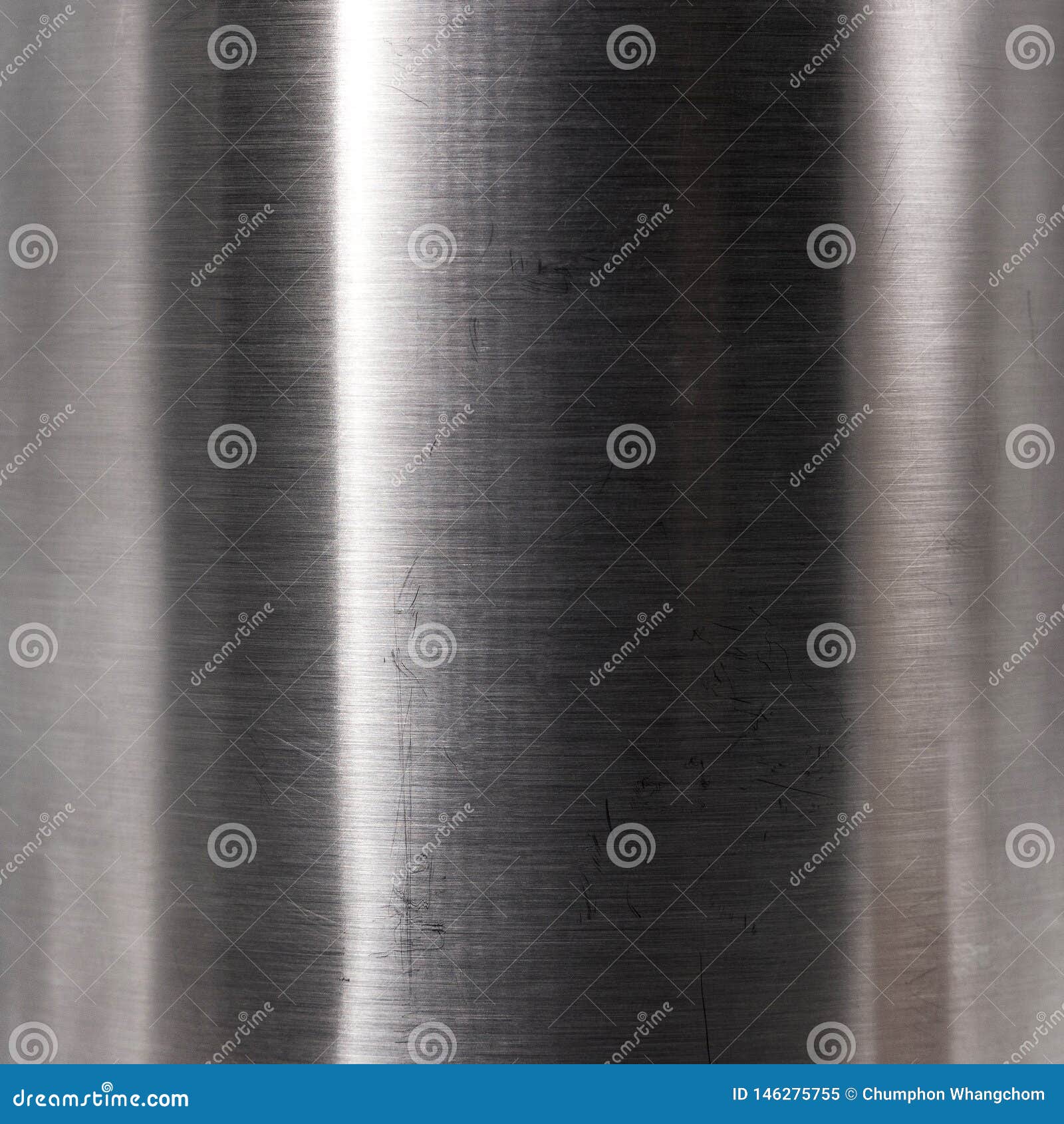 Brushed Steel Plate Texture. Hard Metal Material Background Stock Image ...